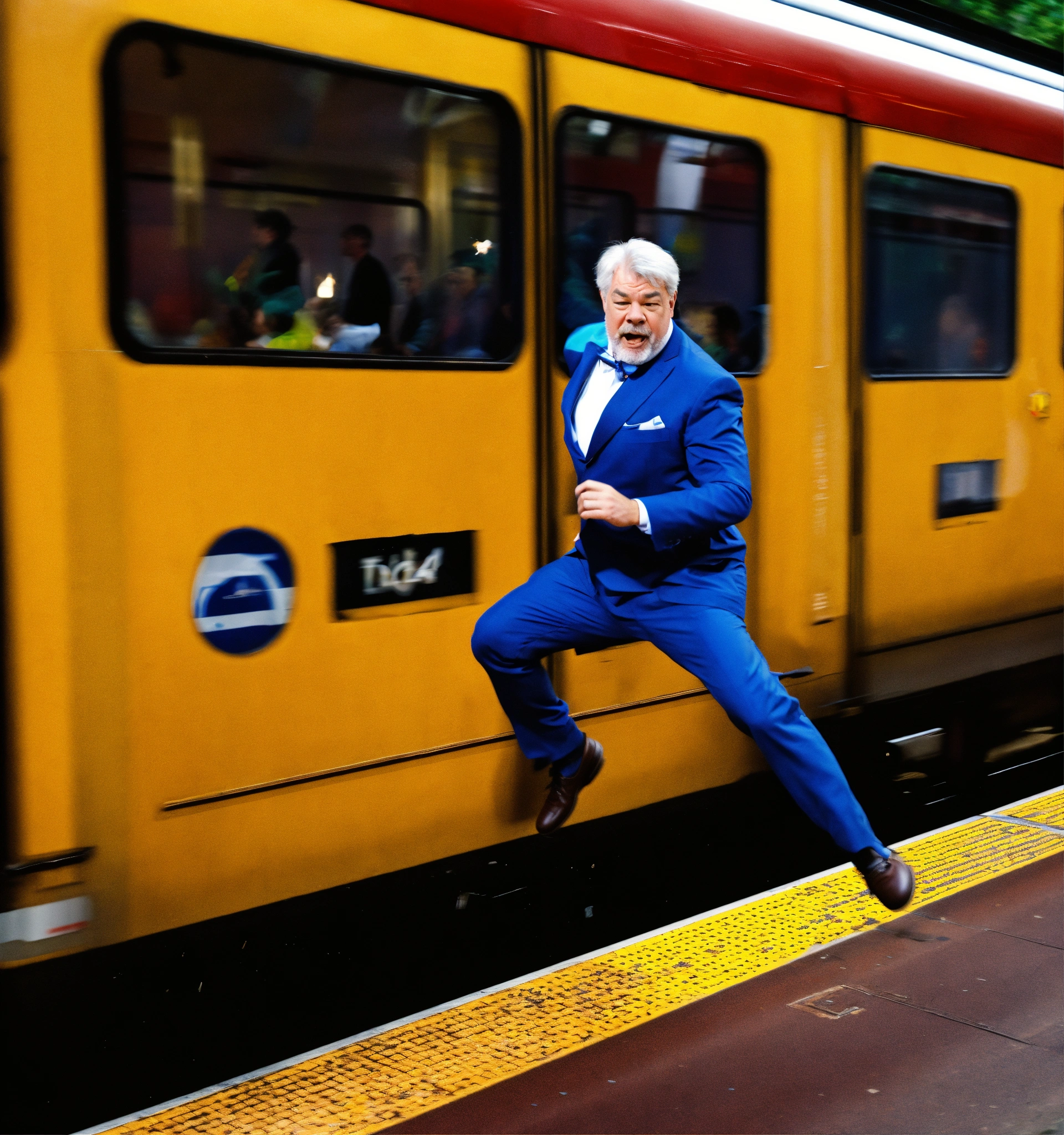 Lexica - Matthew Kelly falling off a train