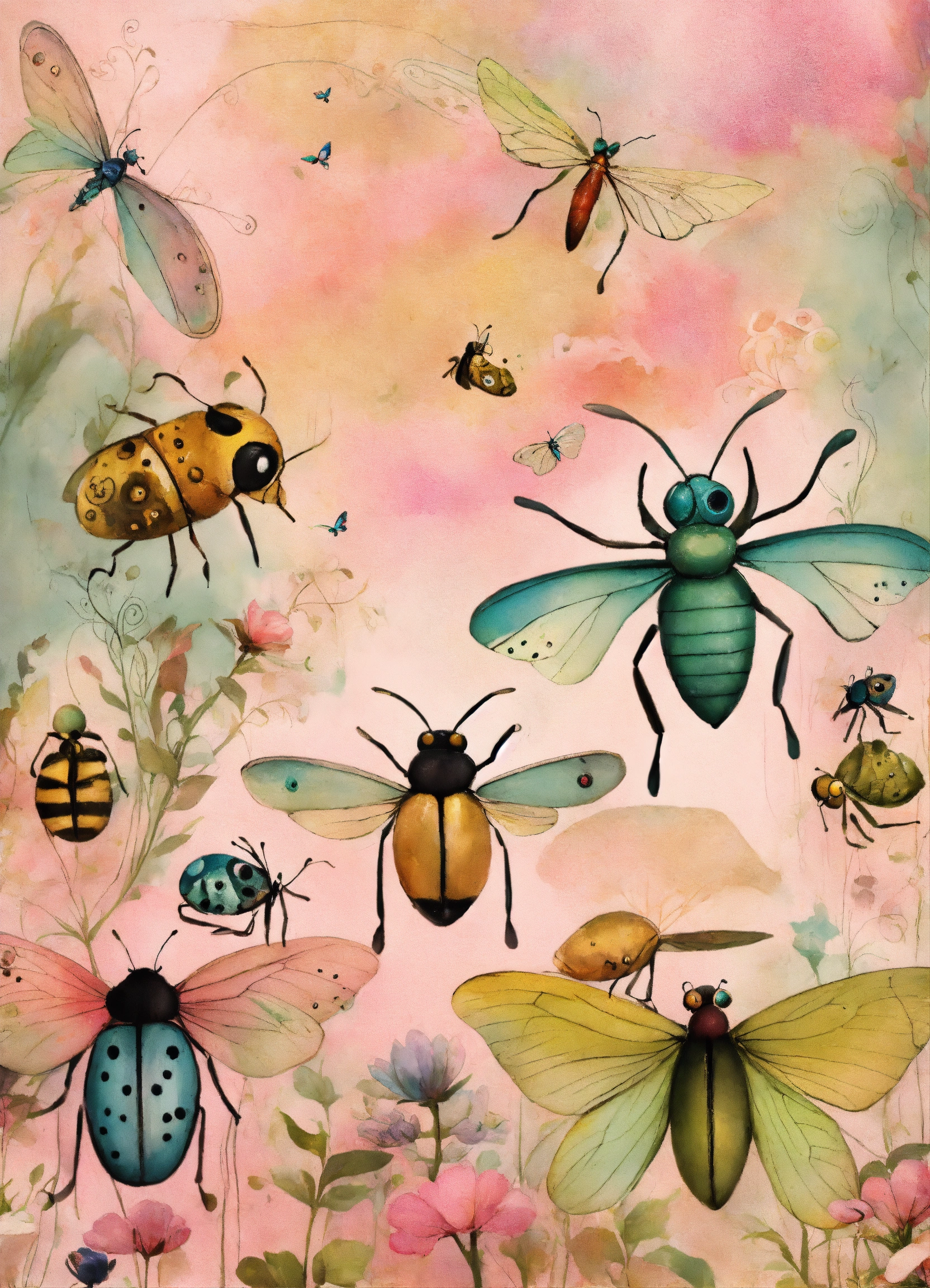 Lexica - Shabby chic dreamy mist pastel junk journals Whimsical quirky ...