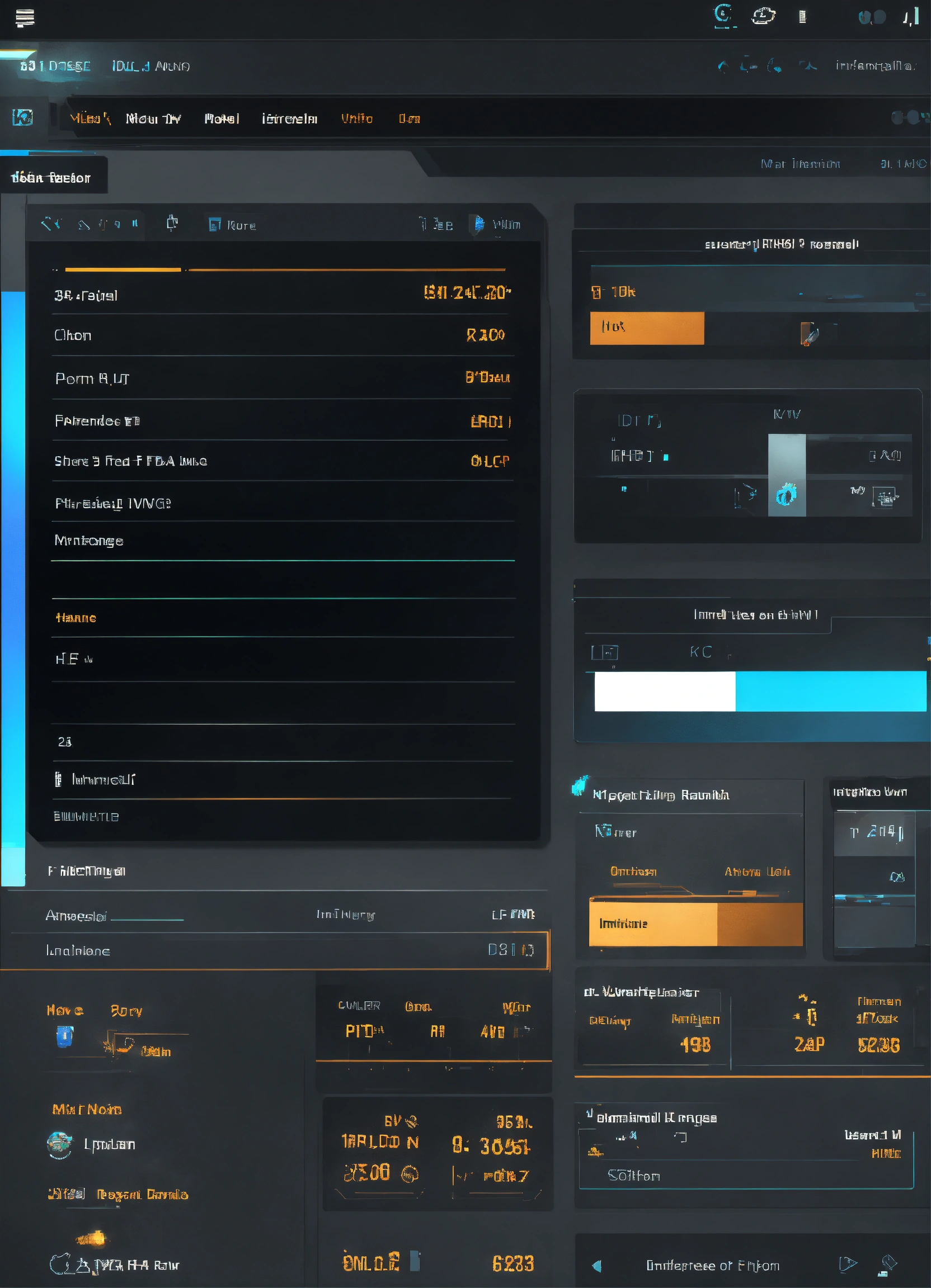 Lexica - 32K, unreal engine, interface ui, hud elements