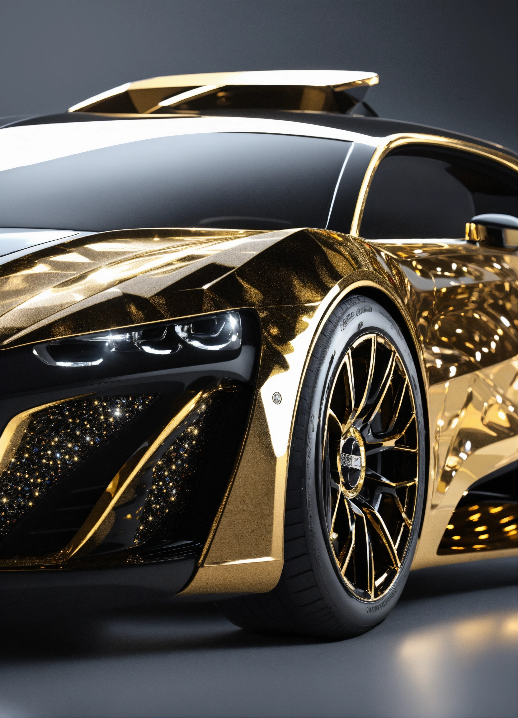 Lexica - Unknown super sport car, design with diamond, luxury design ...