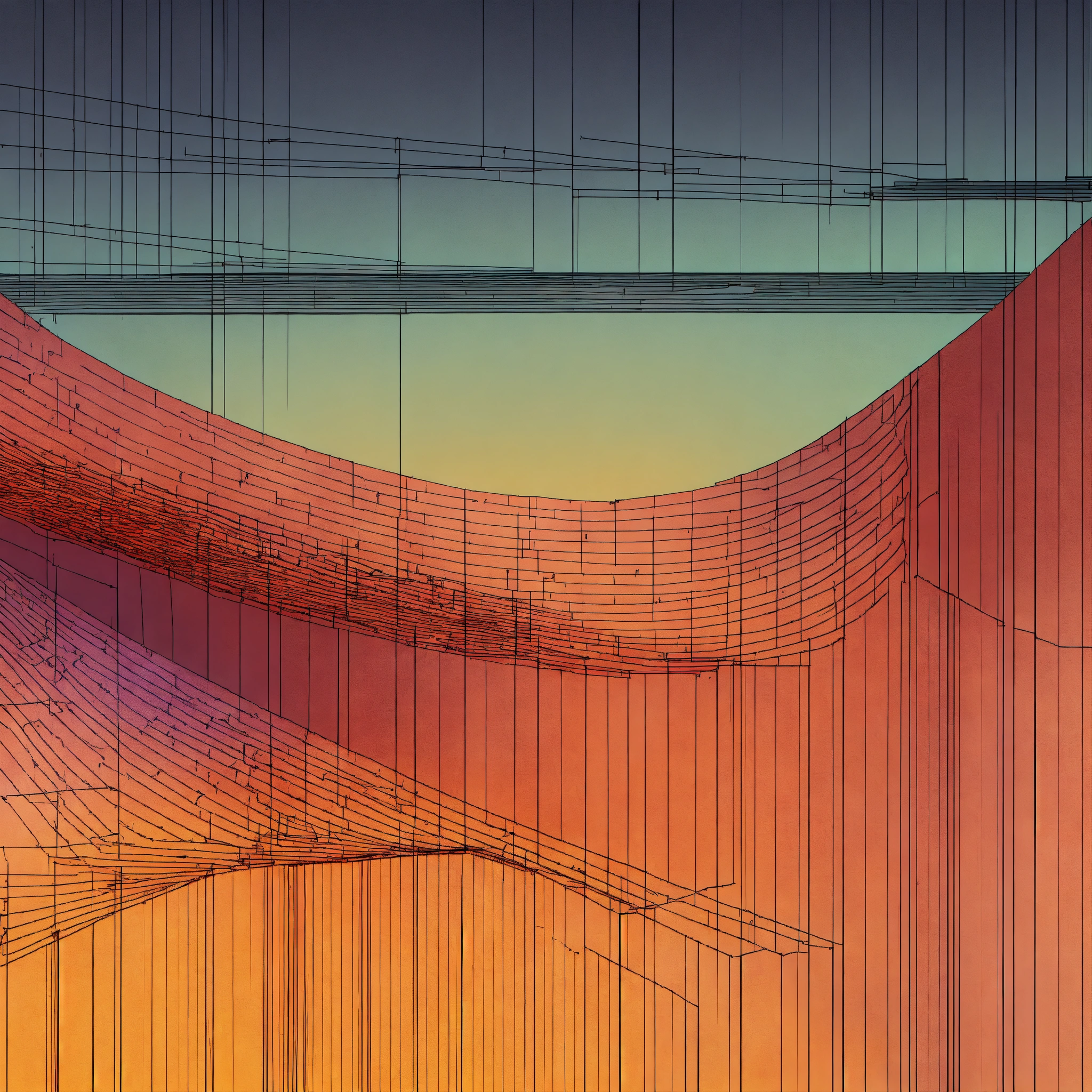Lexica - Stylized graph
