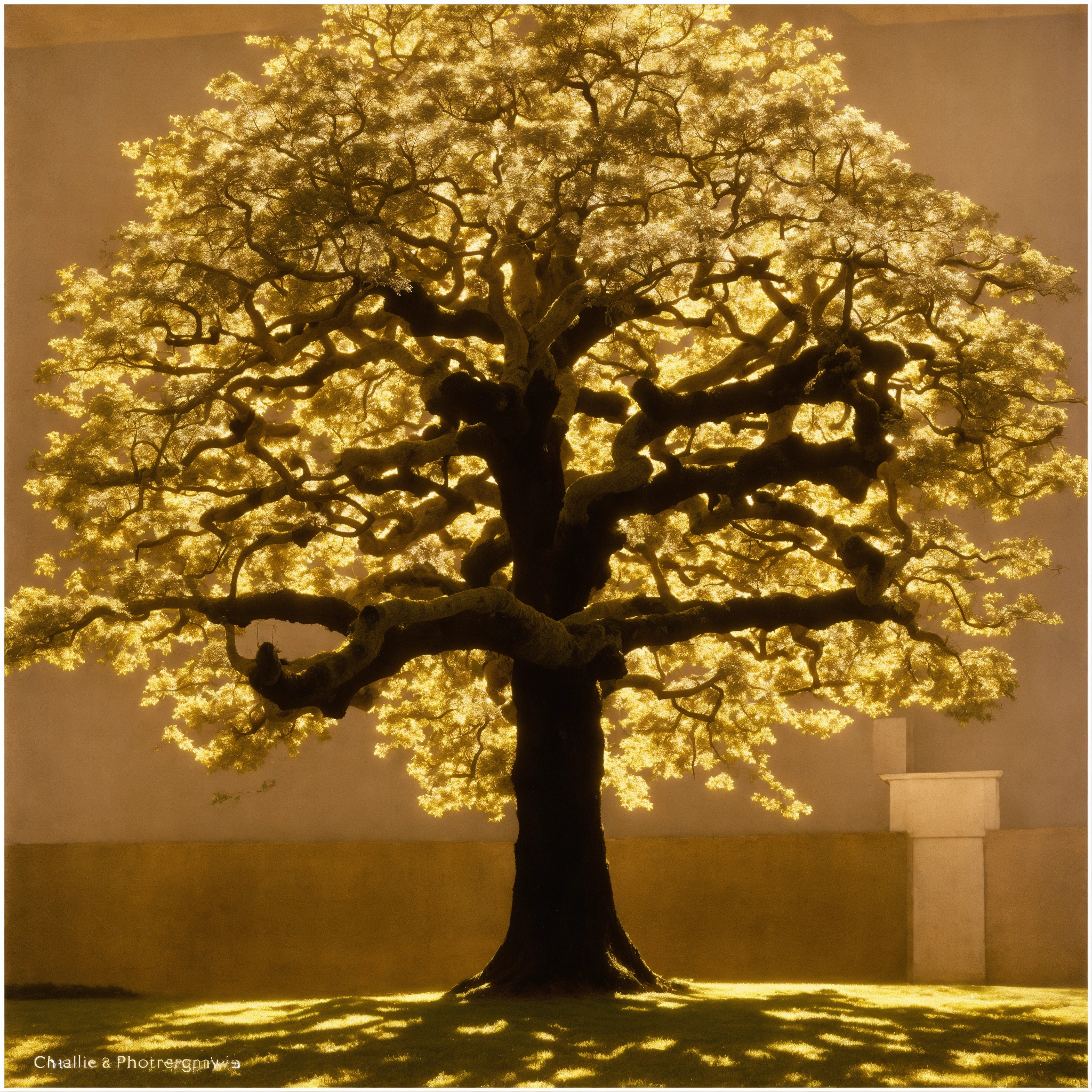 Lexica - A tree picasso cubism photography in style anna atkins ...