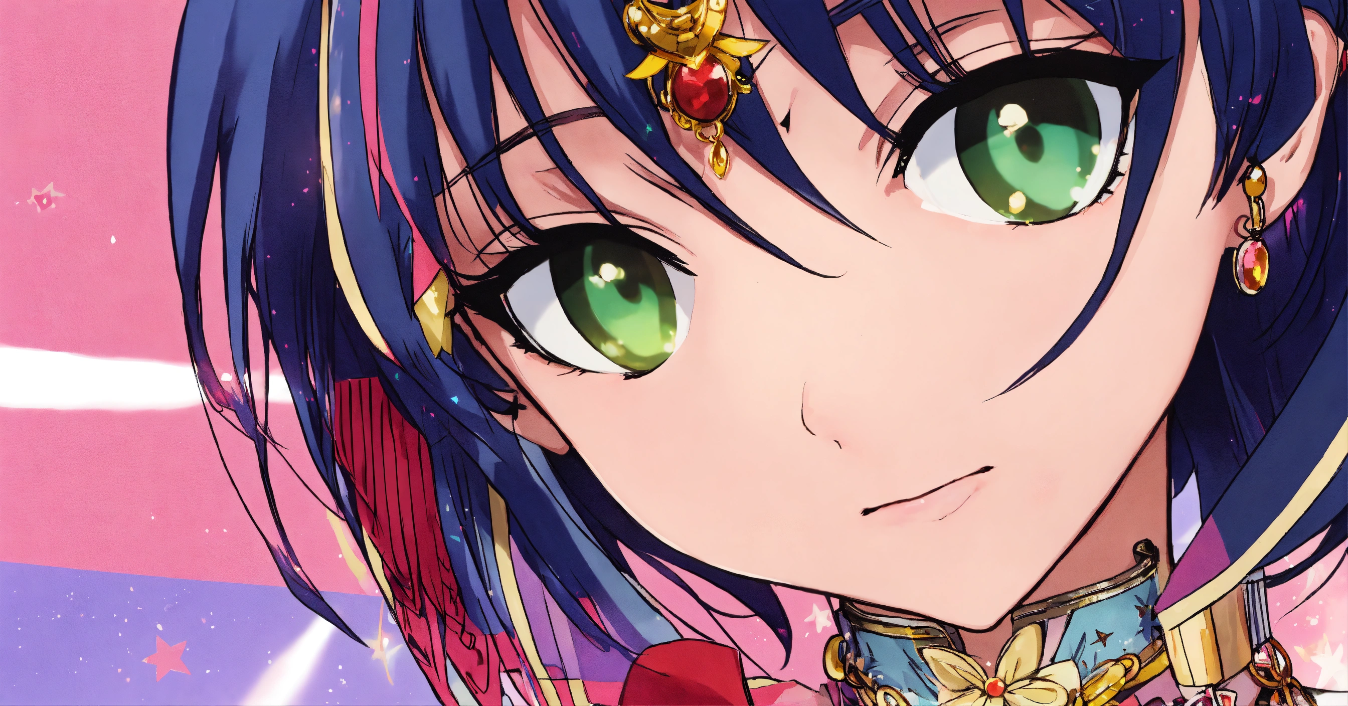 Lexica - A Magical transgender girl with emo cut black hair, bangs that ...
