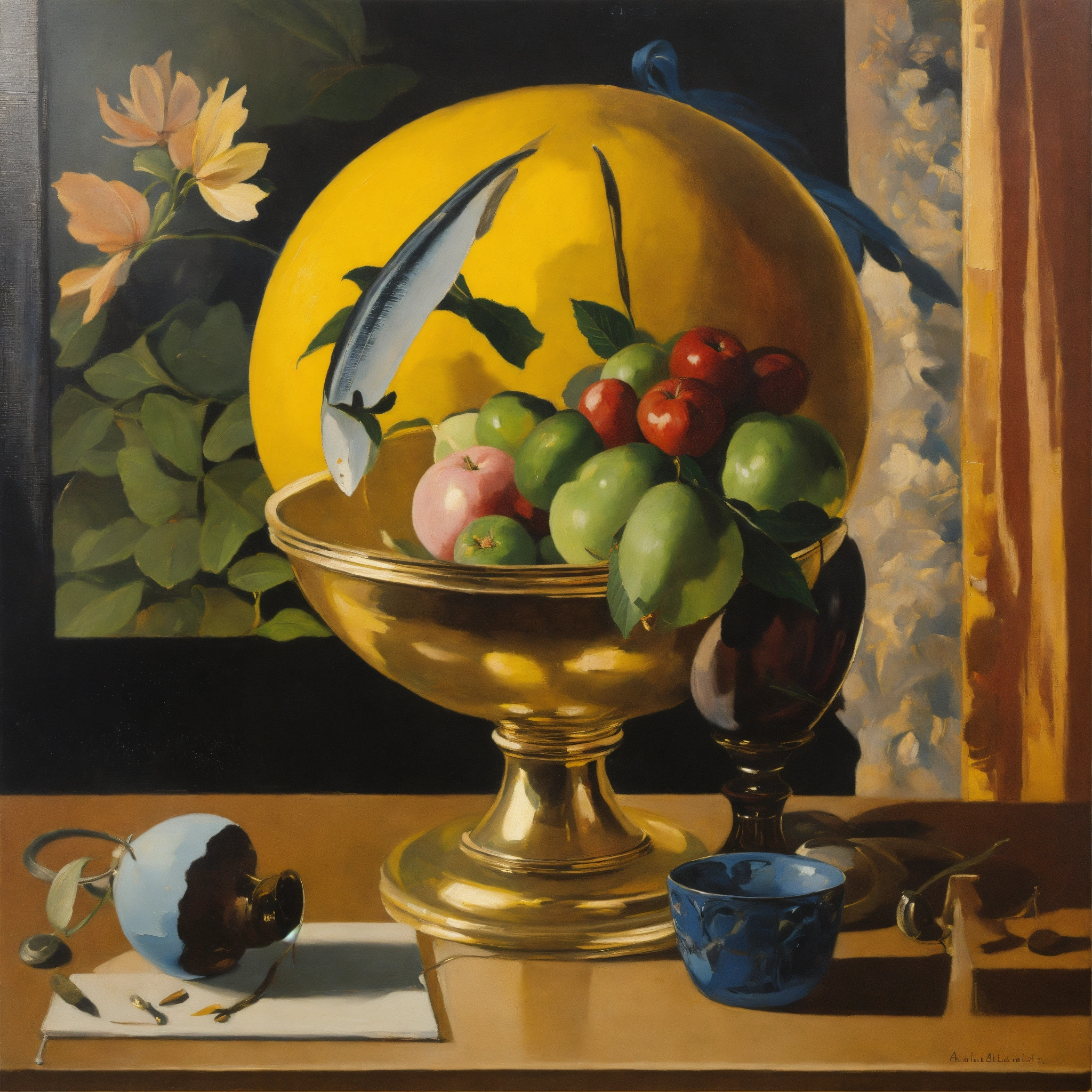 Lexica - Race art in oil painting style charles jones, karl blossfeldt ...