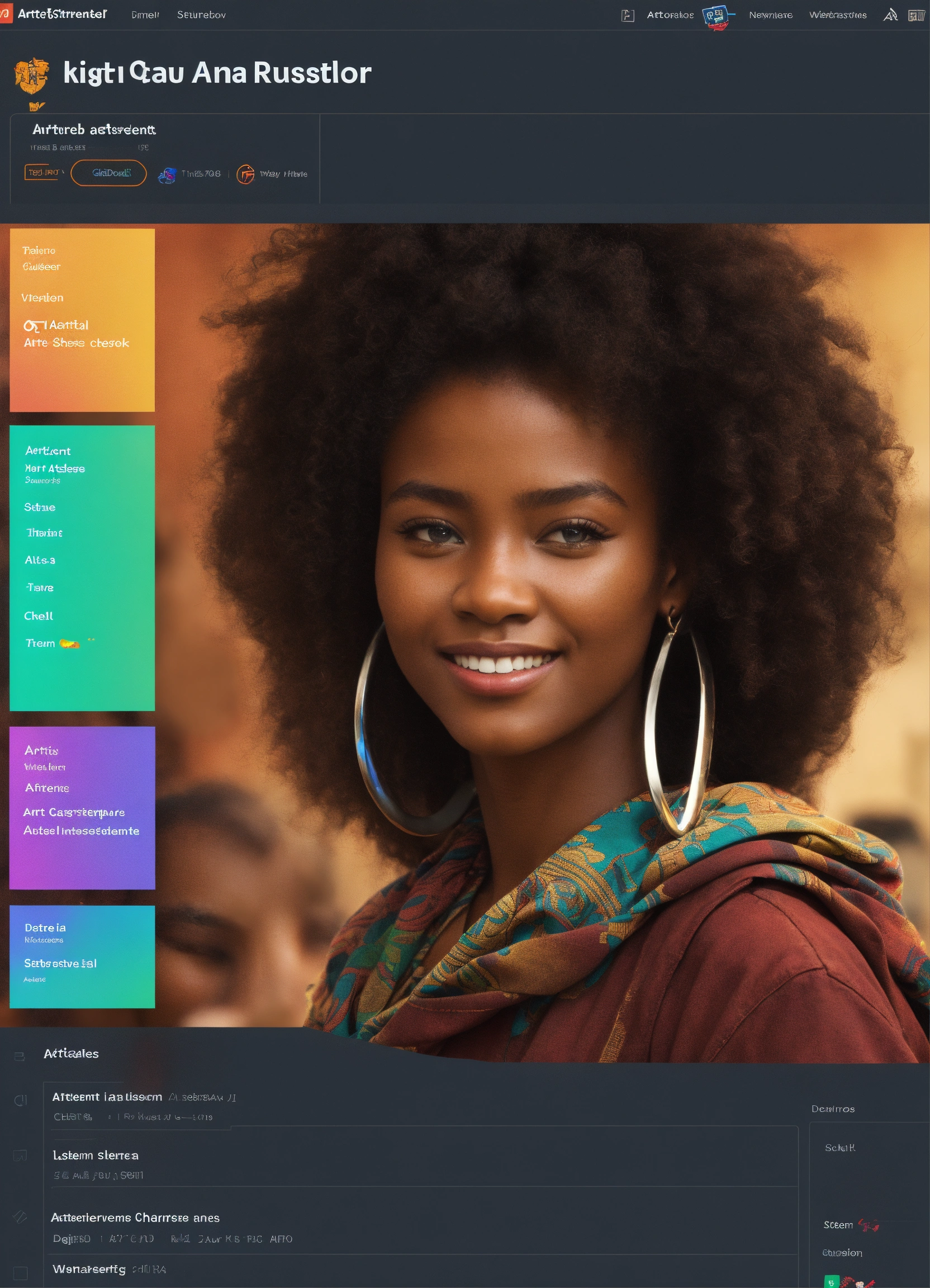 Lexica - Trending on artstation, digital art, african, A digital ...