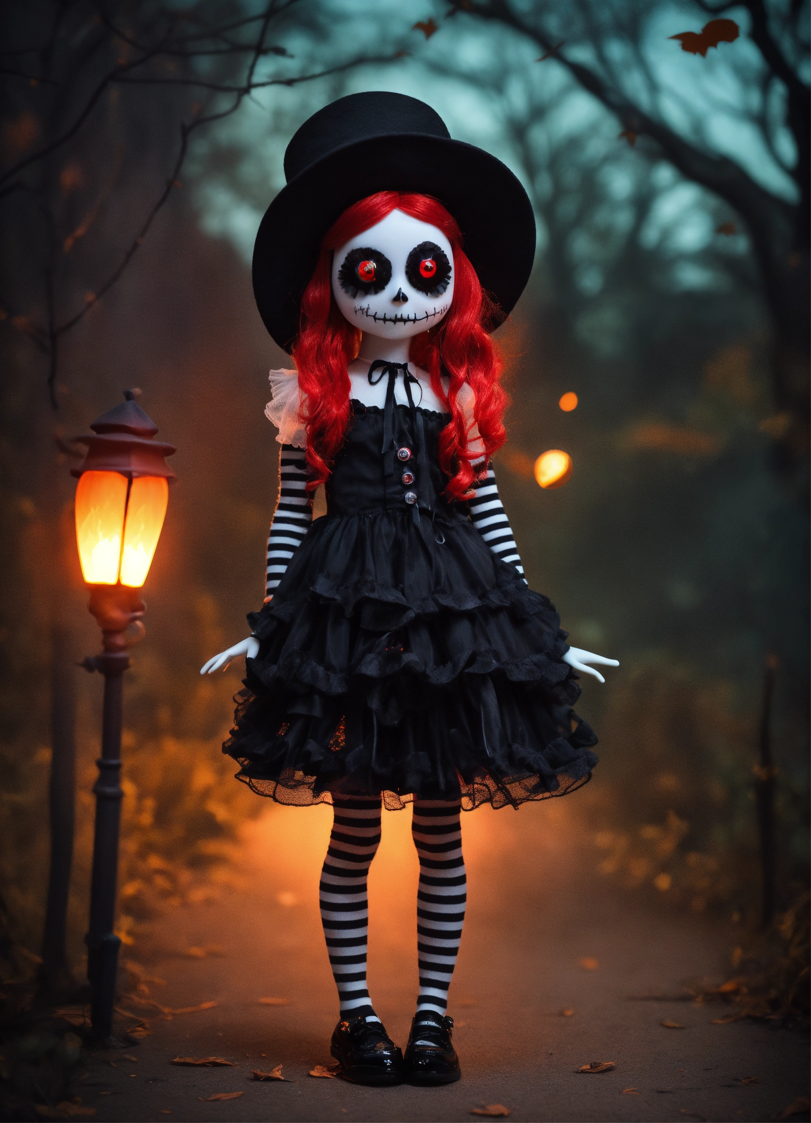 Lexica - A ghostly figure, 6 years, creepy haggard face, creepy, very ...