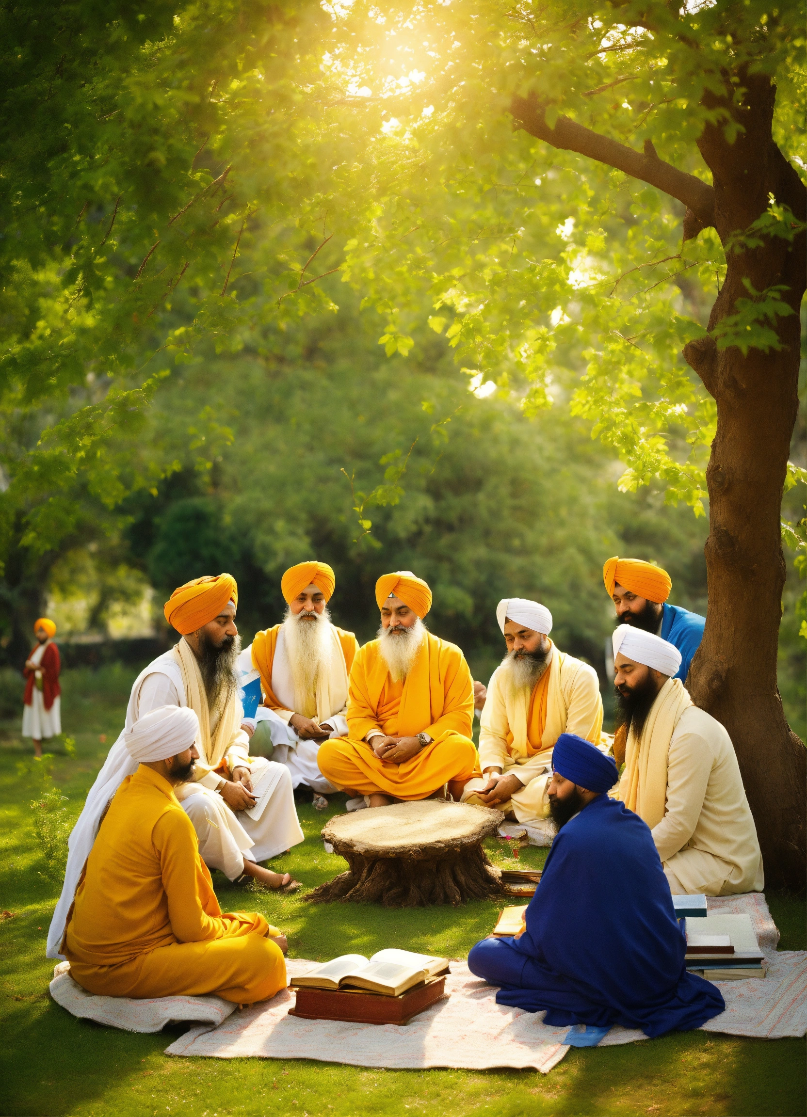 Lexica - Sikh guru guru nanak dev ji,with gursikh mans & womans sangat ...