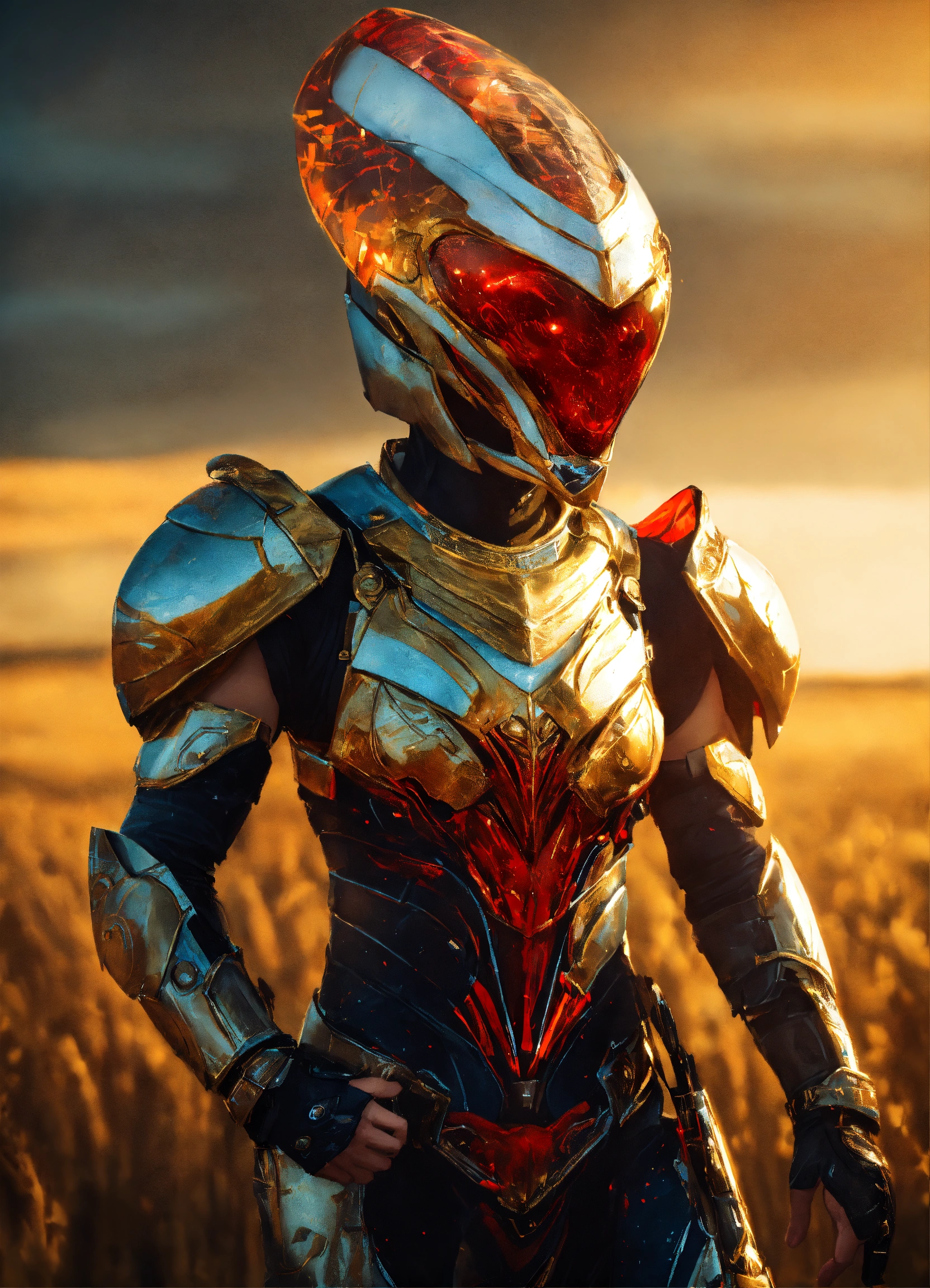 Lexica - Handsome human-looking alien male. With spotted red skin ...