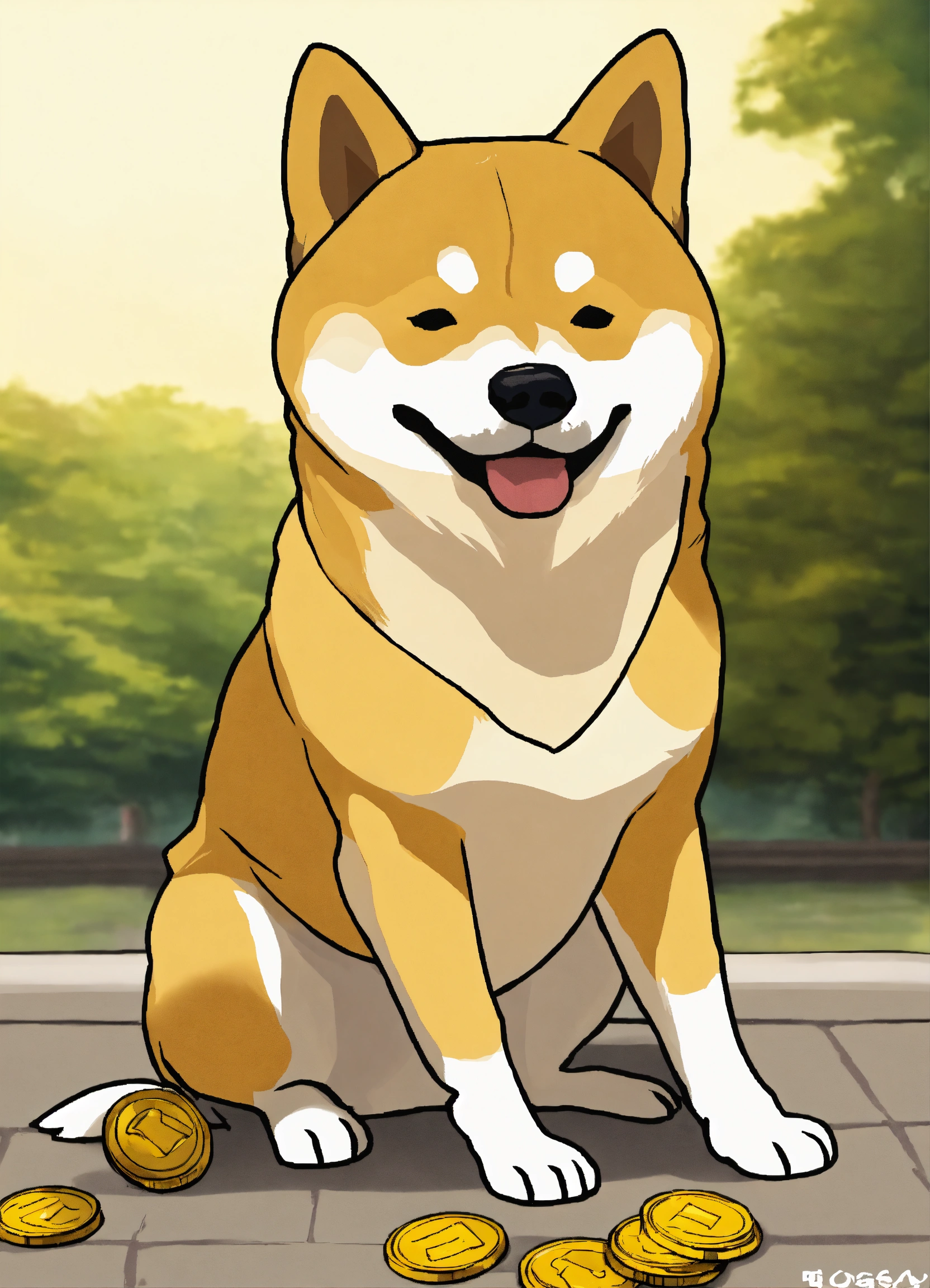 Lexica - Doge meme, dog, meme, doge, shiba inu, cartoon, doge coin