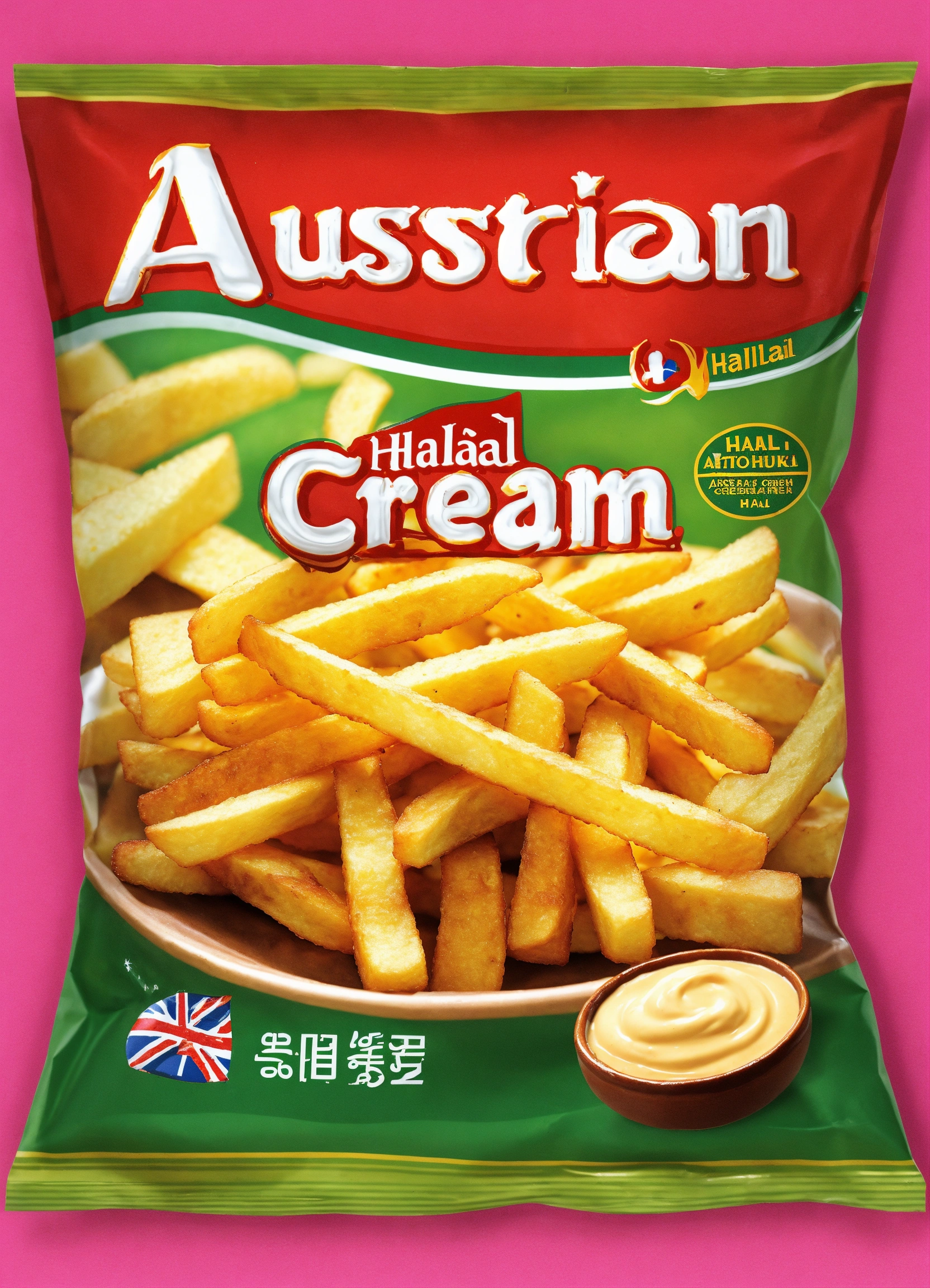 Lexica - Australian cream Halal snack french fries