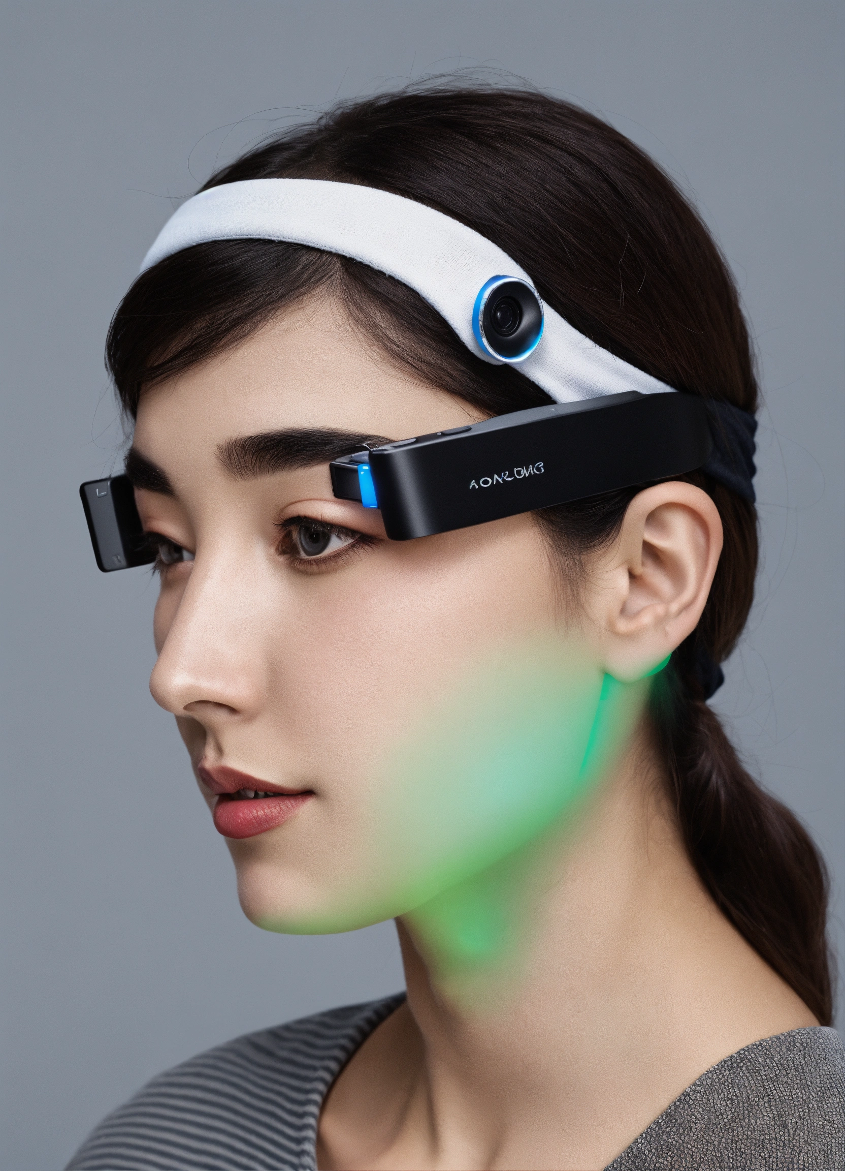 Lexica - Smart elegant small headband on visually impaired individual ...
