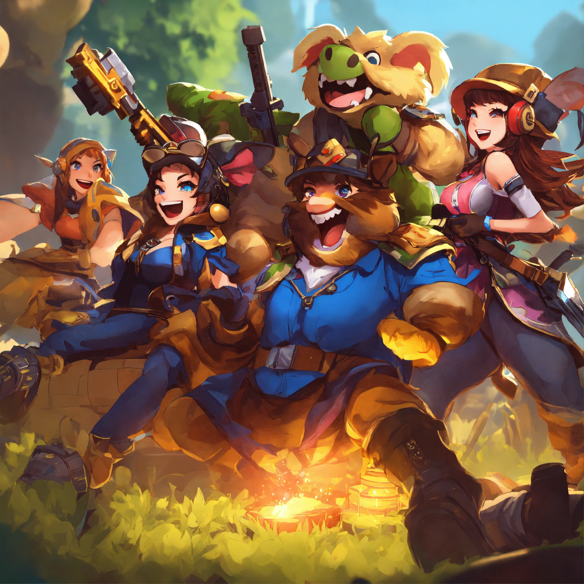 Lexica - Share Laugh-Out-Loud Moments Spread Gaming Laughter Gaming Joy ...