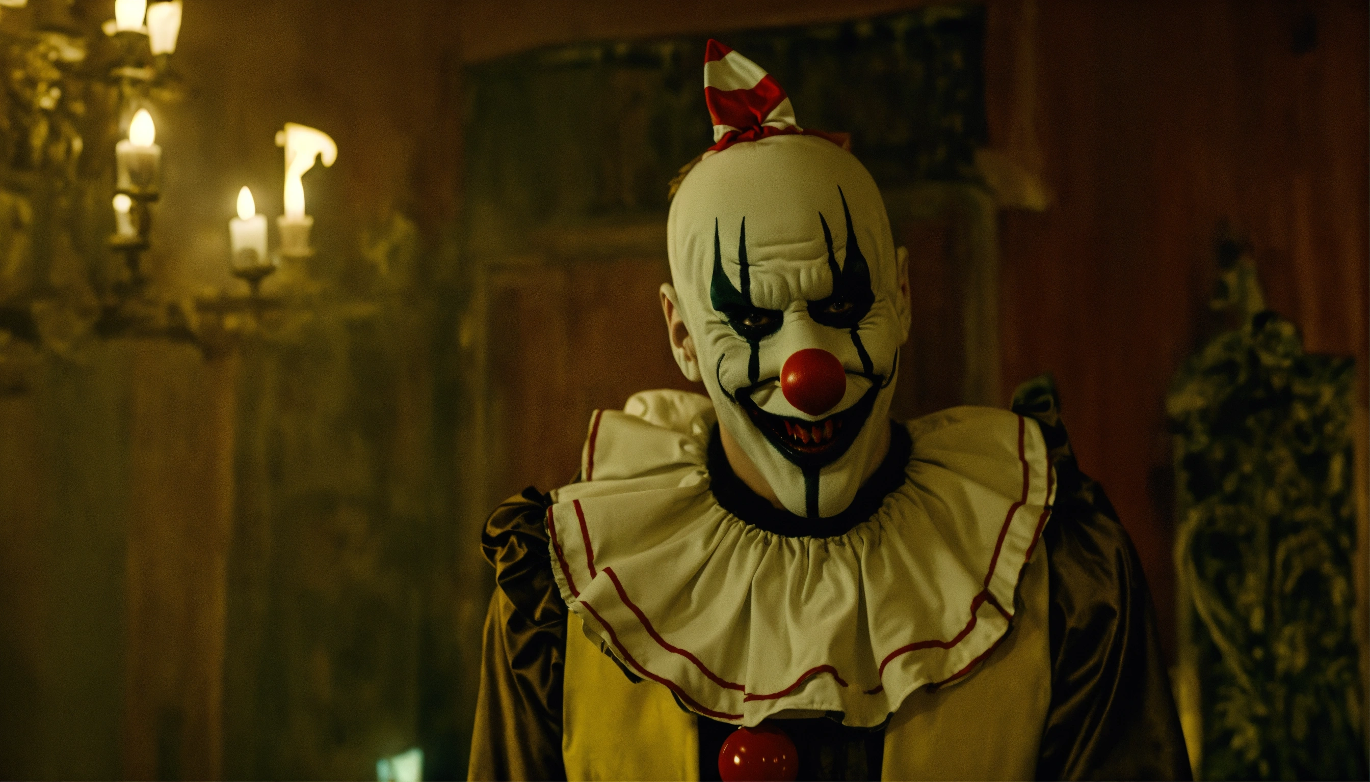 Lexica - Art the Clown Terrifier takes place in a Haunted House.