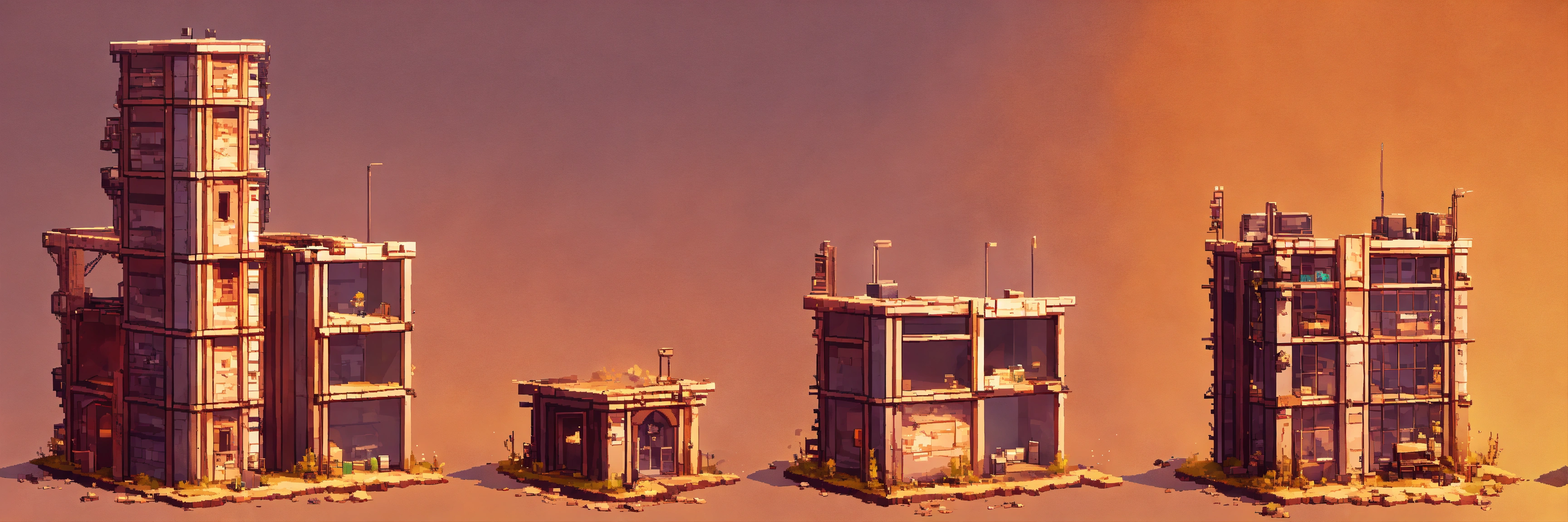 Lexica - Isometric. short to tall Upgrade evolution progression of a ...