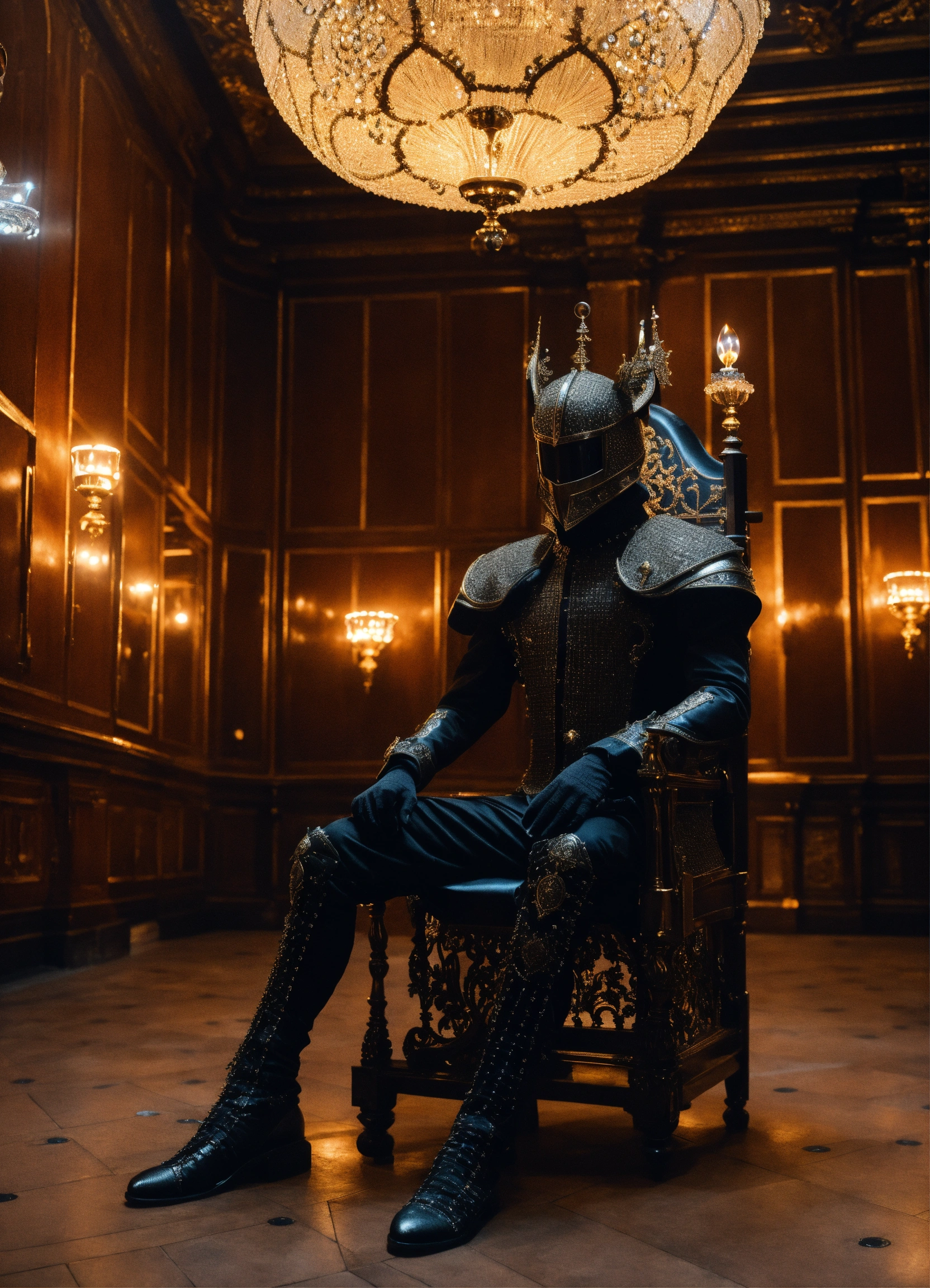 Lexica - An ultrarrealistic distant photograph of a futuristic medieval ...