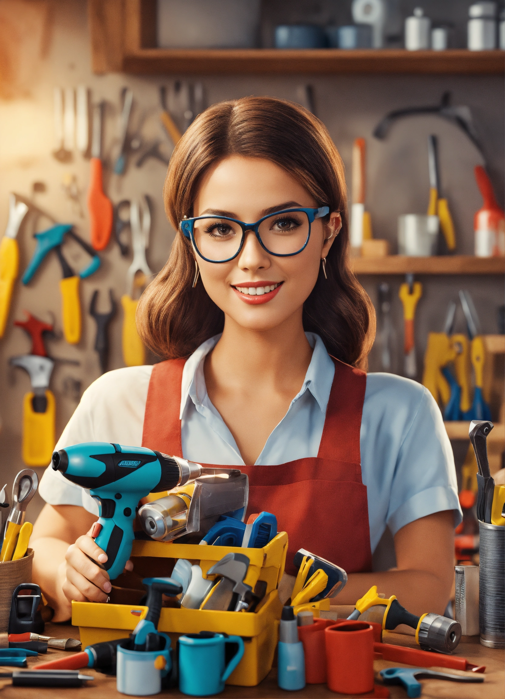 Lexica - DIY sales assistant With tools 3D art