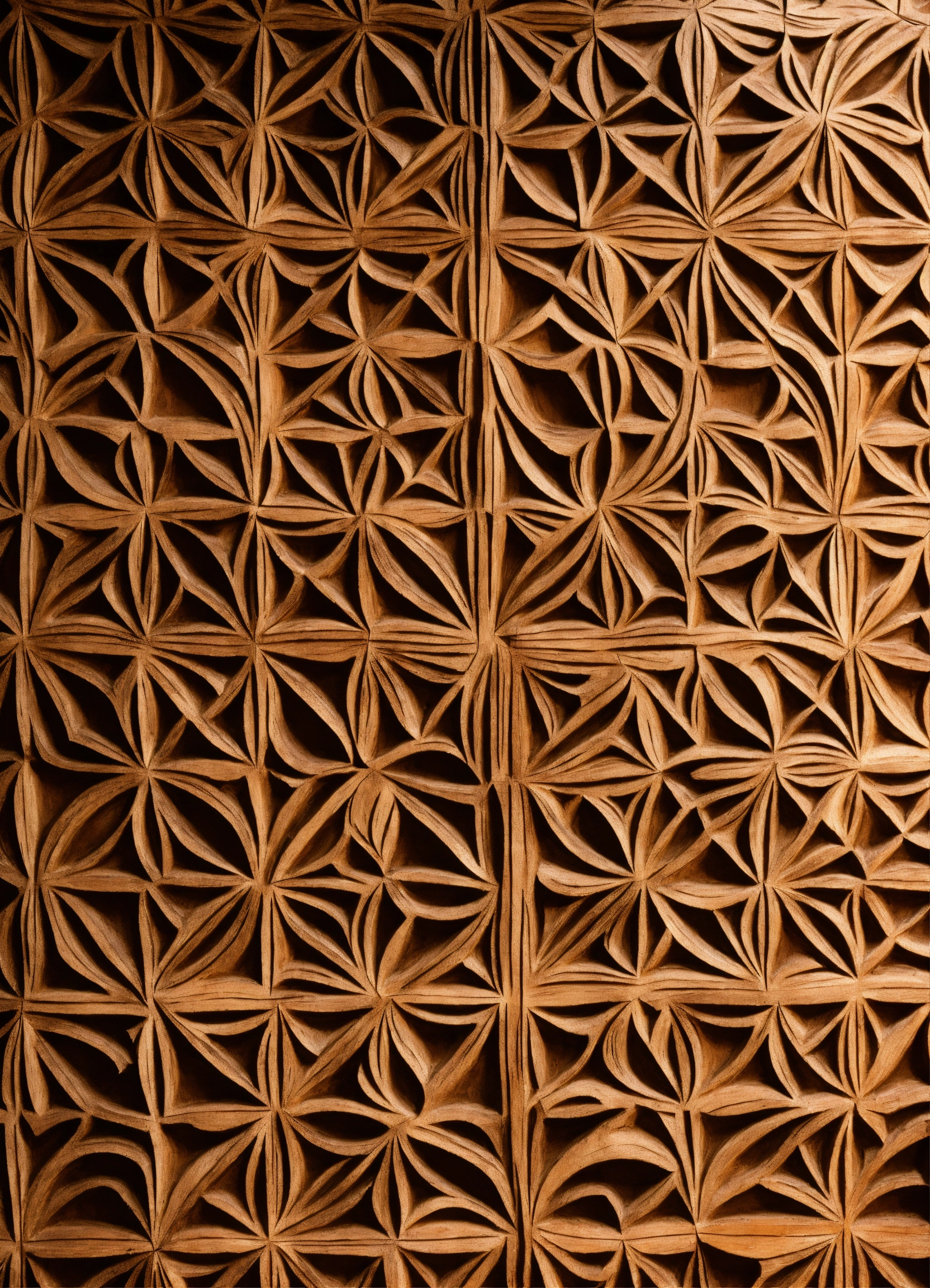 Lexica - Hand carved pattern