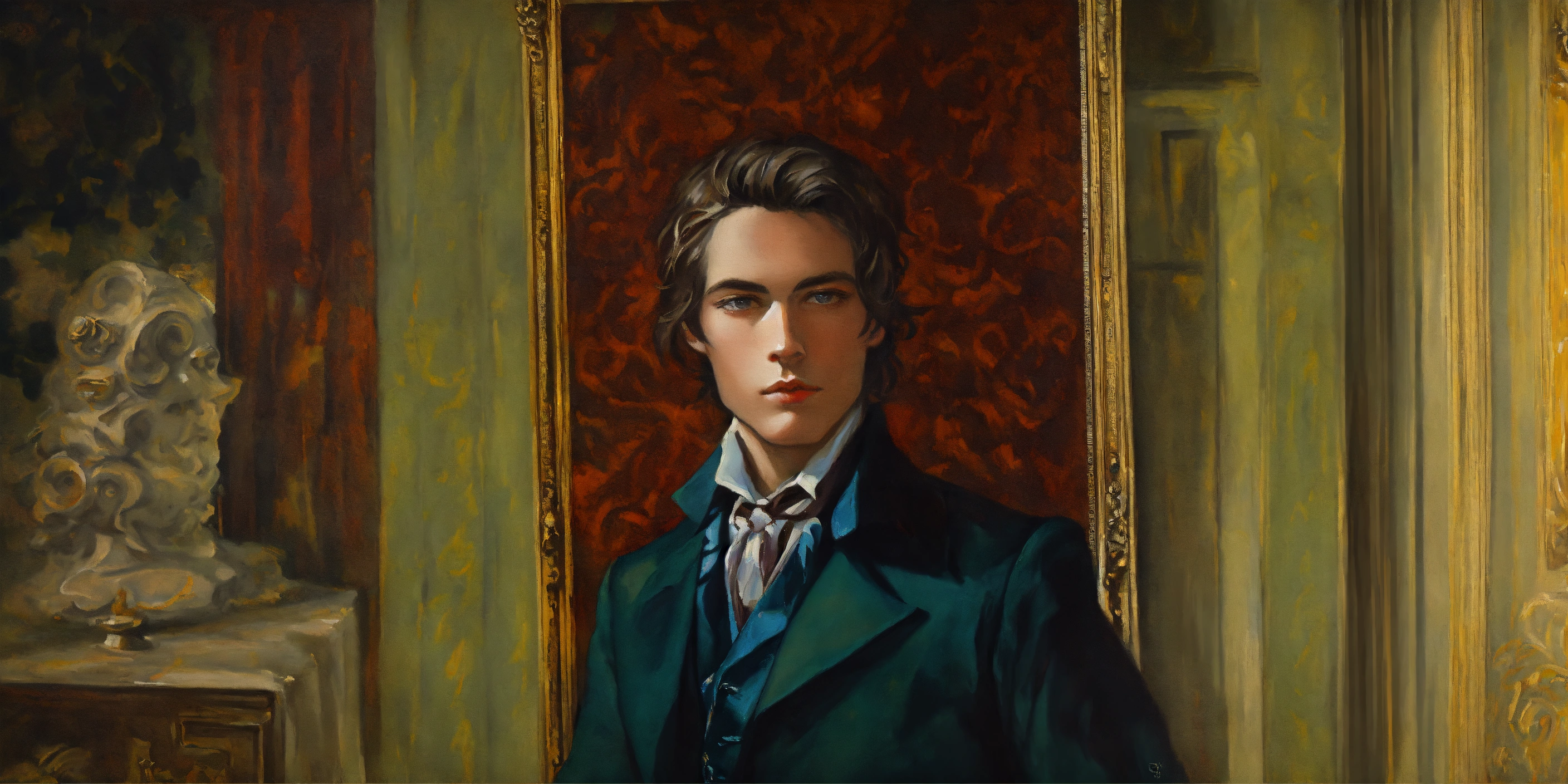 Lexica - The picture of dorian gray, oil painting