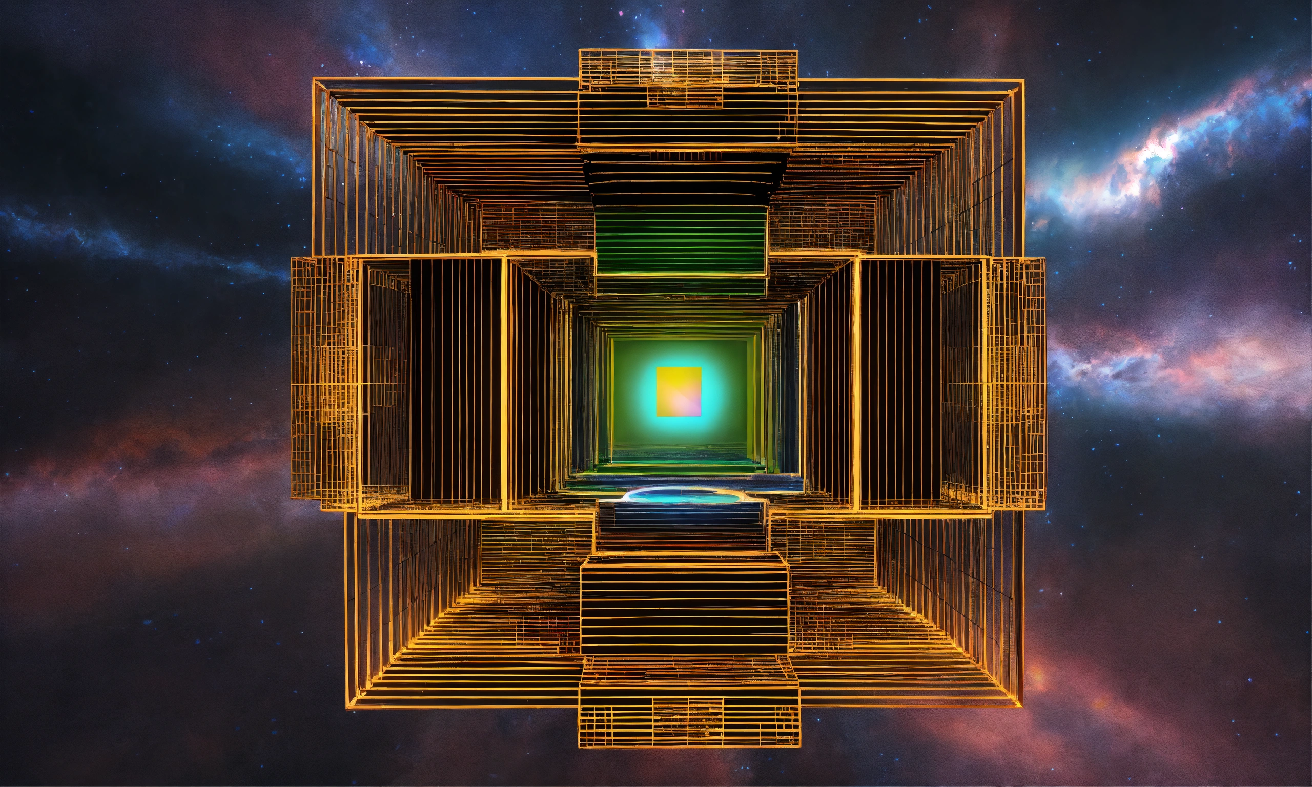 Lexica - Meditation yoga master tesseract body fractal three point ...