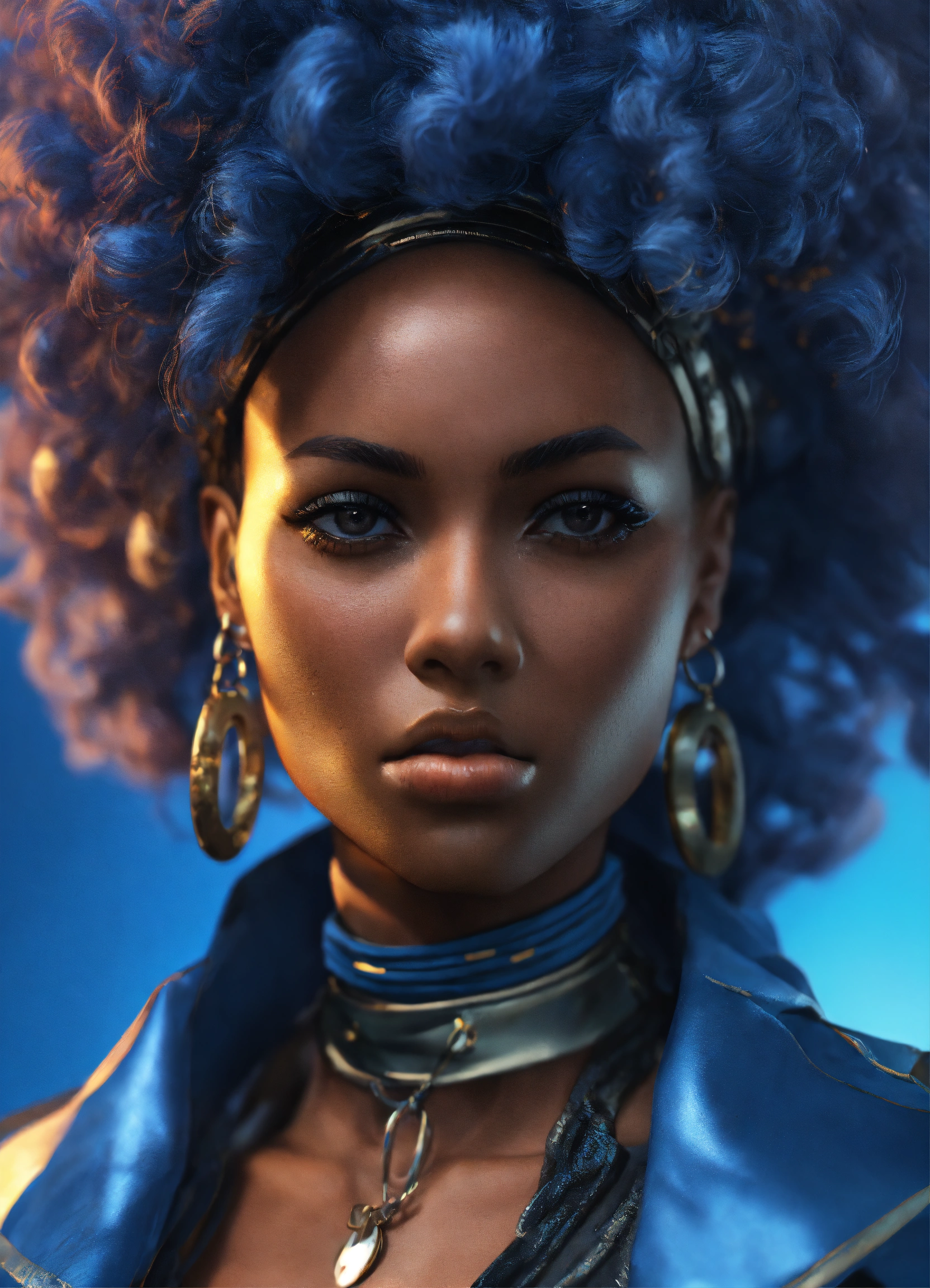 Lexica - Hyperrealistic. Black woman apex legend female character ...