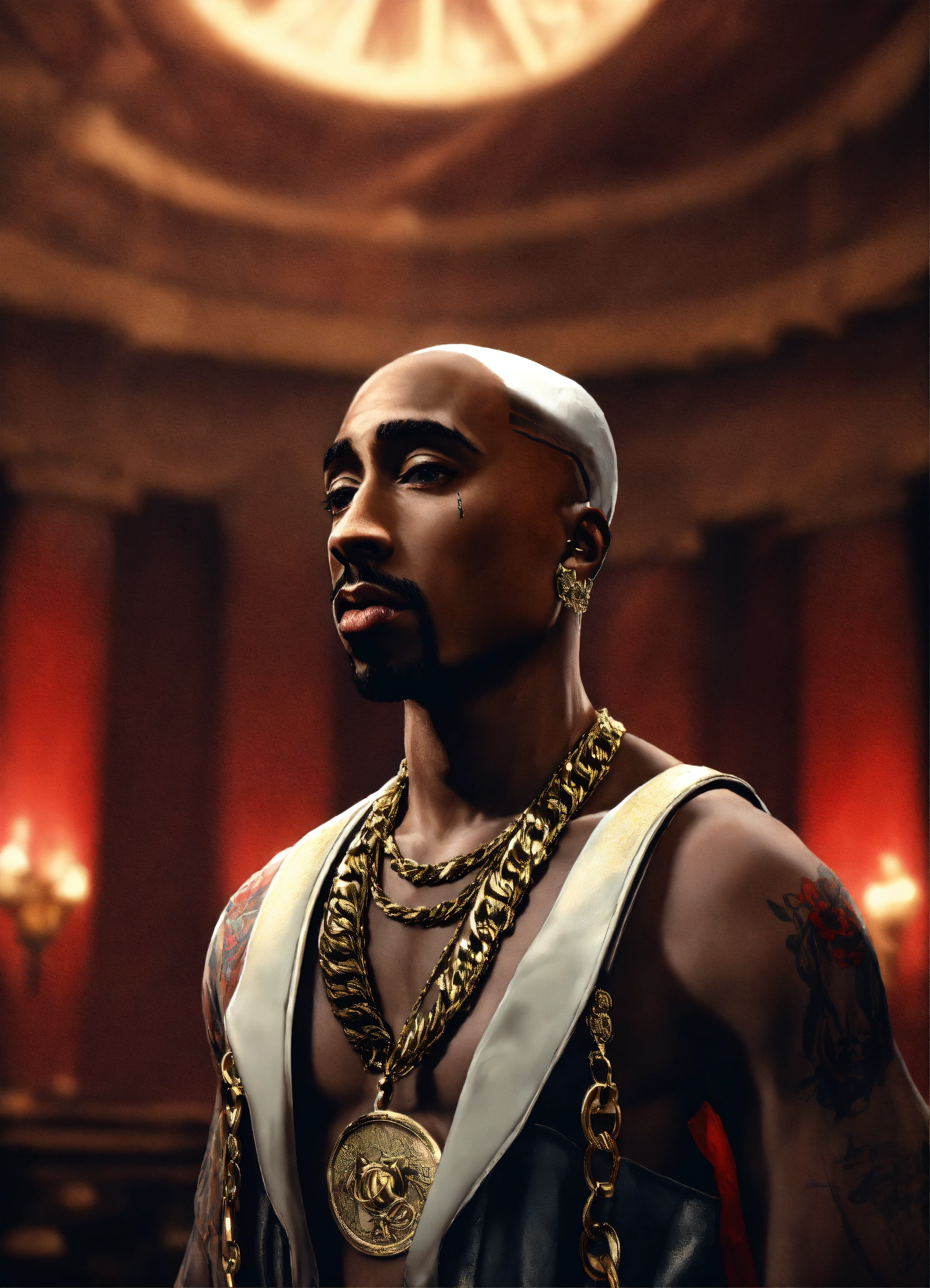 Lexica - Tupac Shakur as Julius Caesar 8k unreal engine render ...