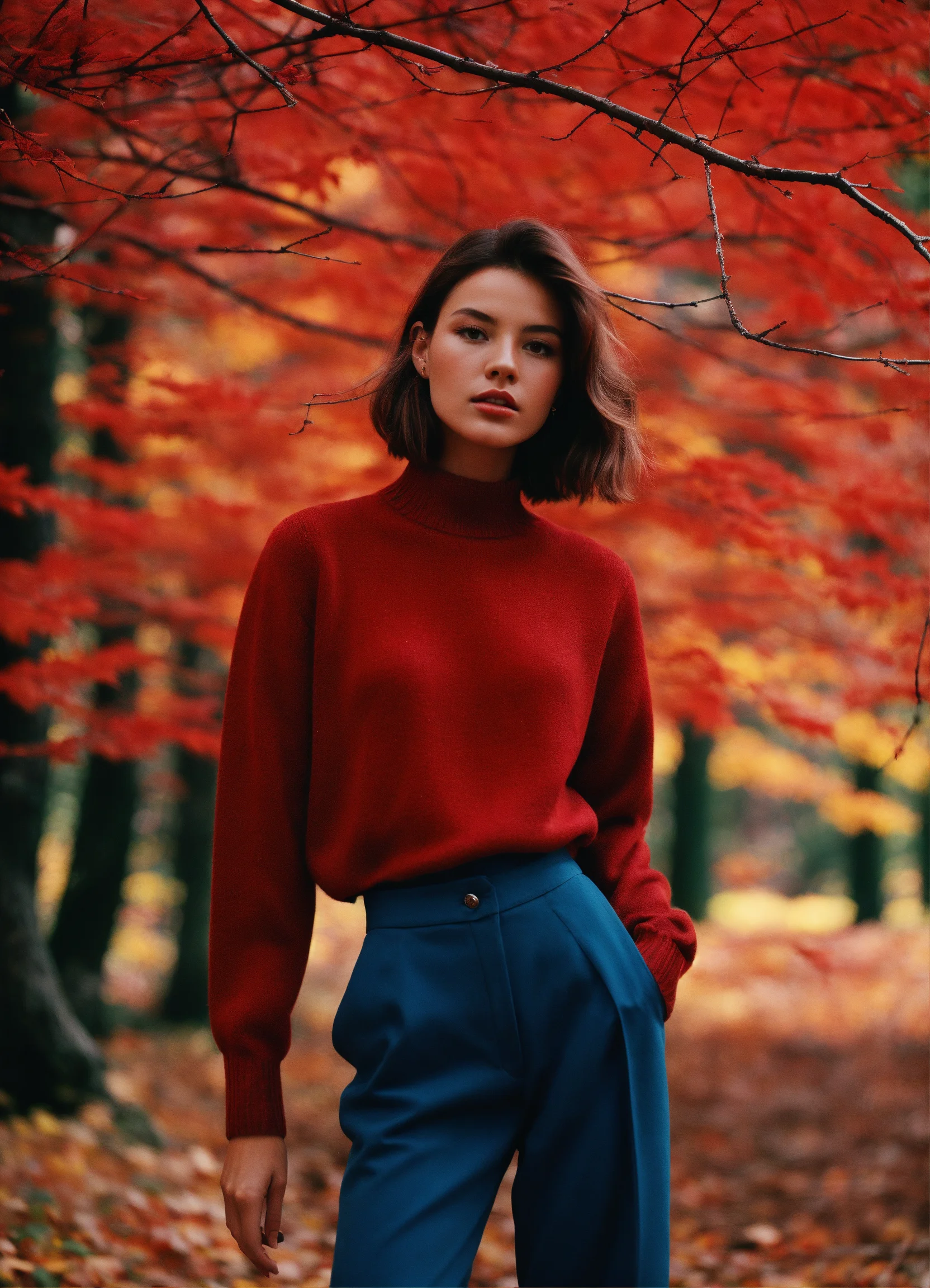 Lexica - Elegant Minimalistic Photography, 1990s, Model wearing a ...