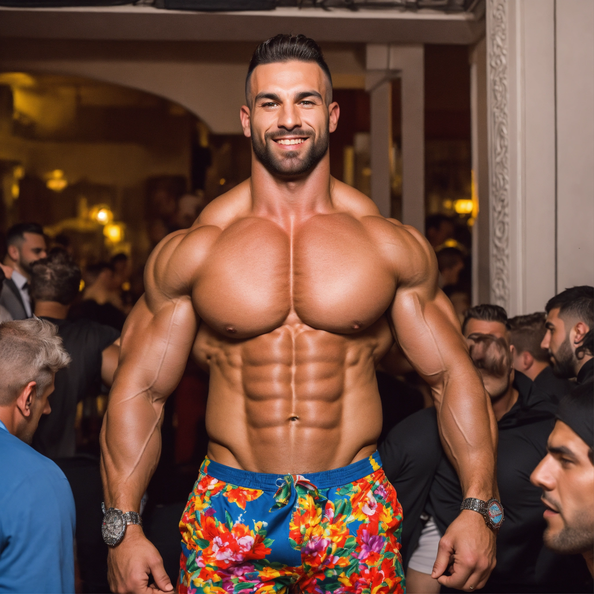Lexica - 30-year-old Maltese man with big muscles, big bodybuilder ...