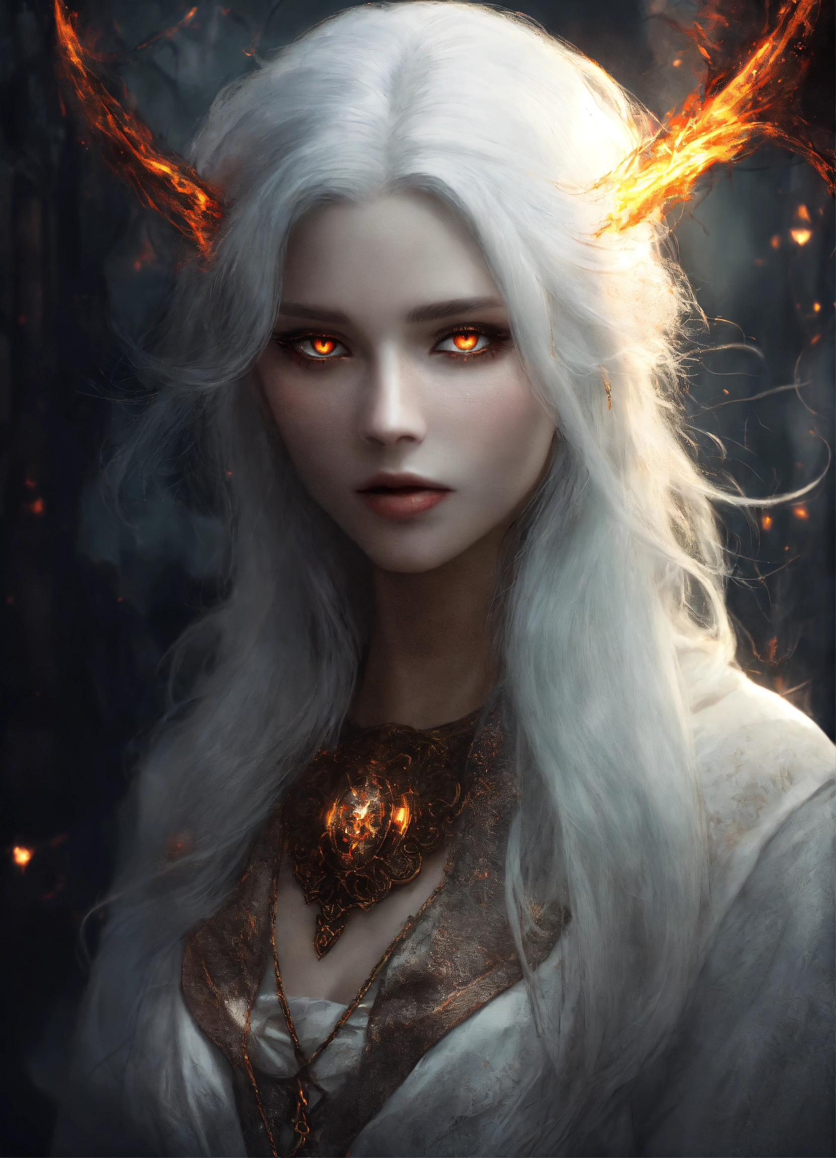 Lexica - Demonic entity who has white eyes and white hair