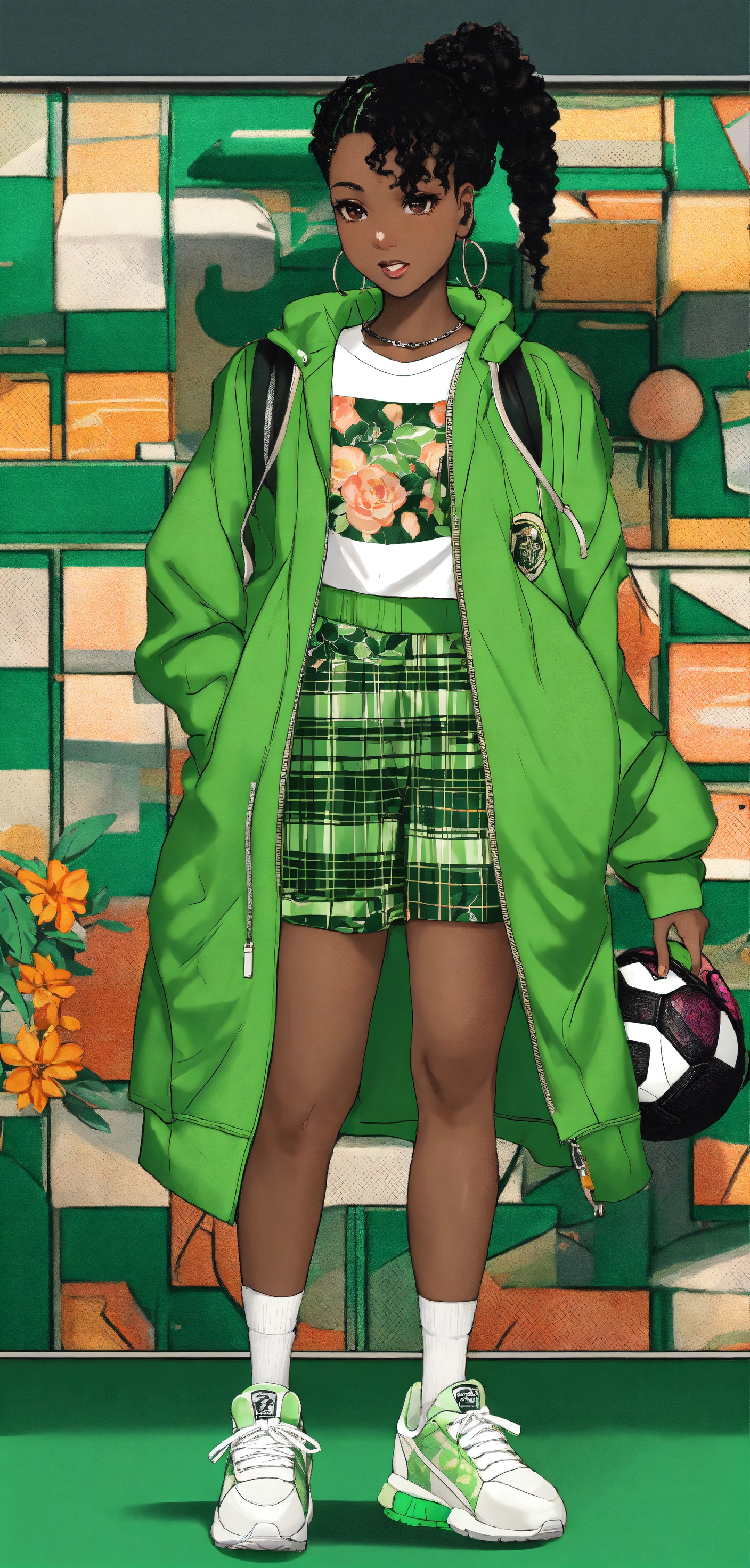 Lexica - Dark complexion african american 28 year old female, distinct ...