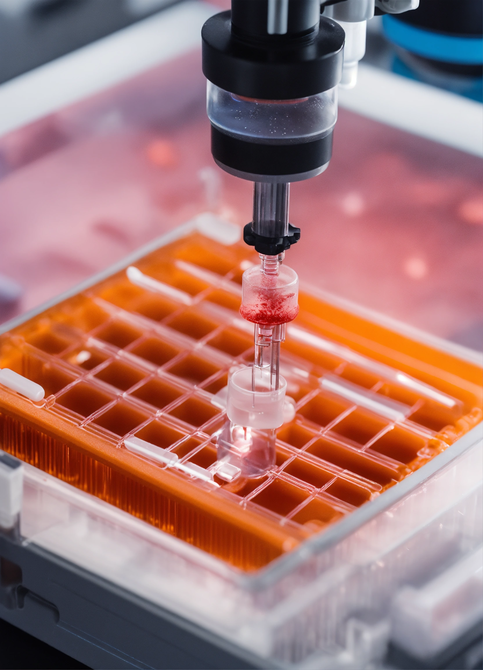Lexica - 3d bioprinting of single fine channles in white mass with ...