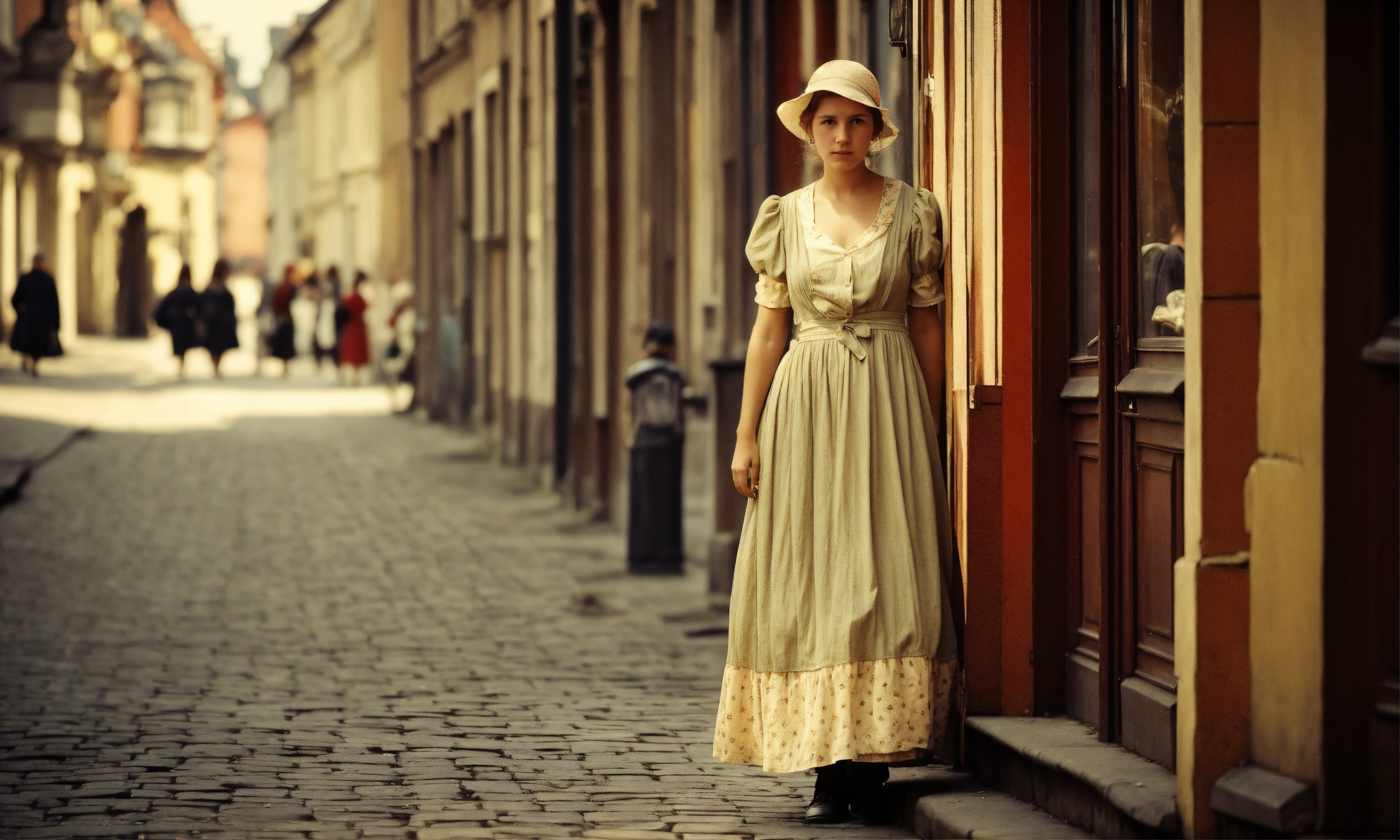 Lexica - Poland think poor woman age 20, 1920-1930 on streen in Warshaw ...