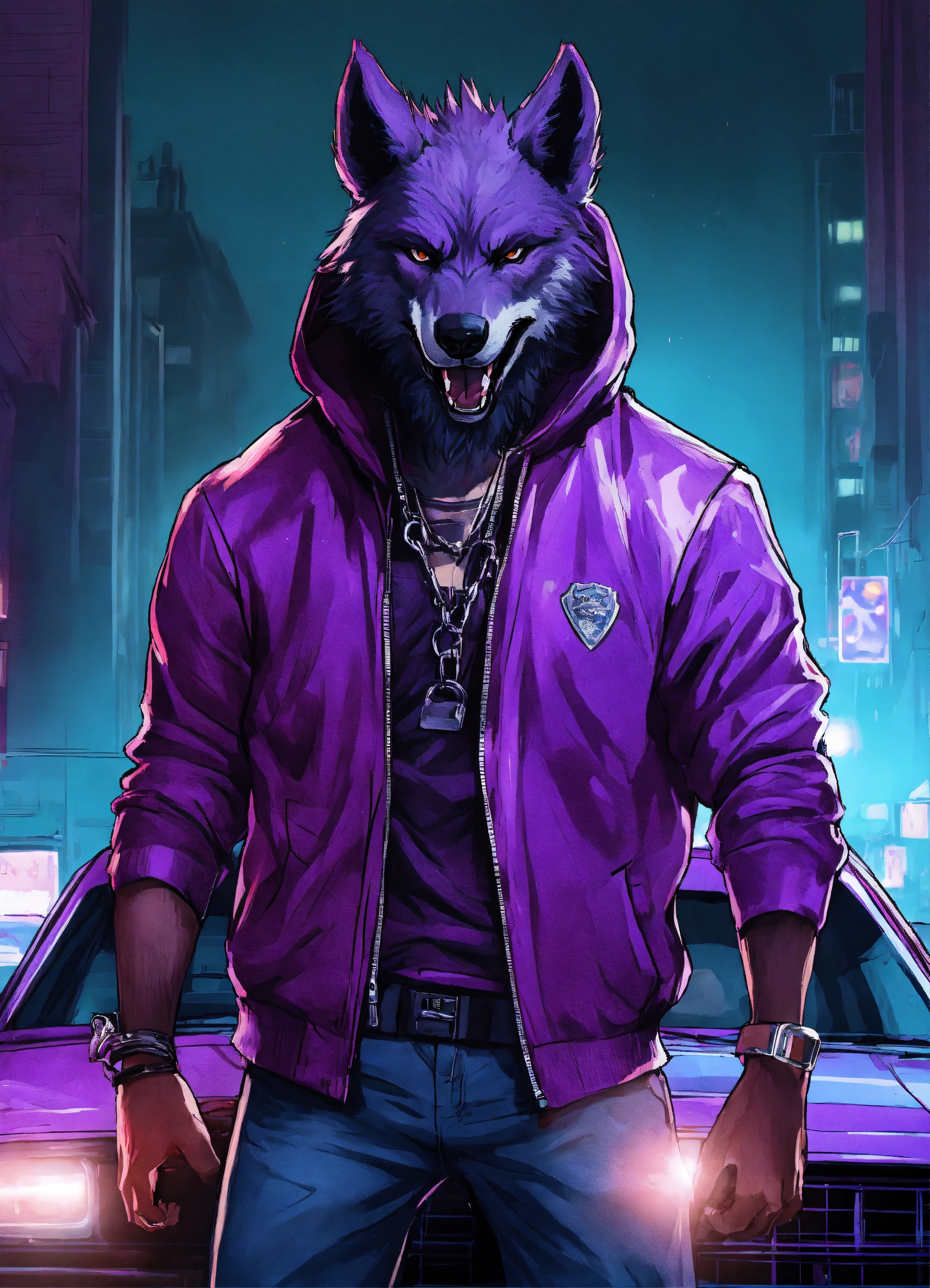 Lexica - Werewolf detective, gangster werewolf being released from ...