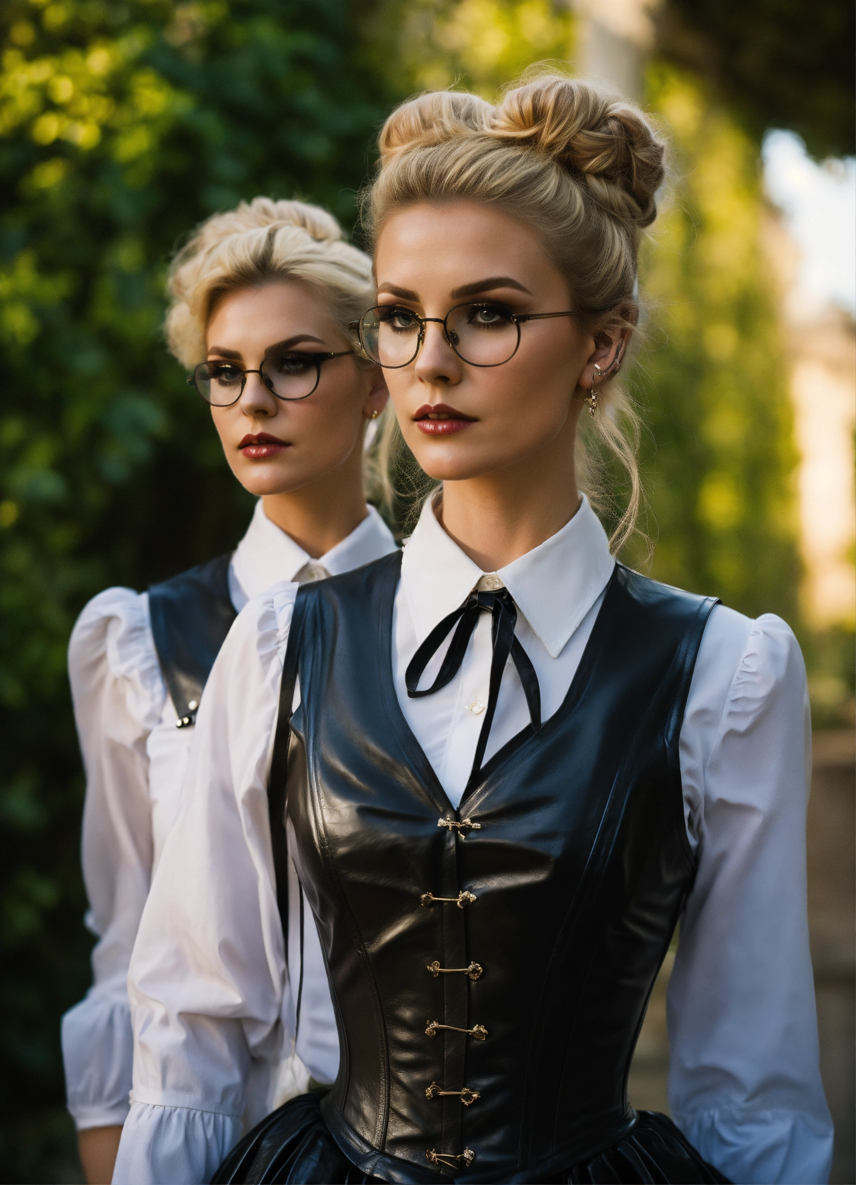 Lexica - Two stunning strict arrogant looking french seductress women ...