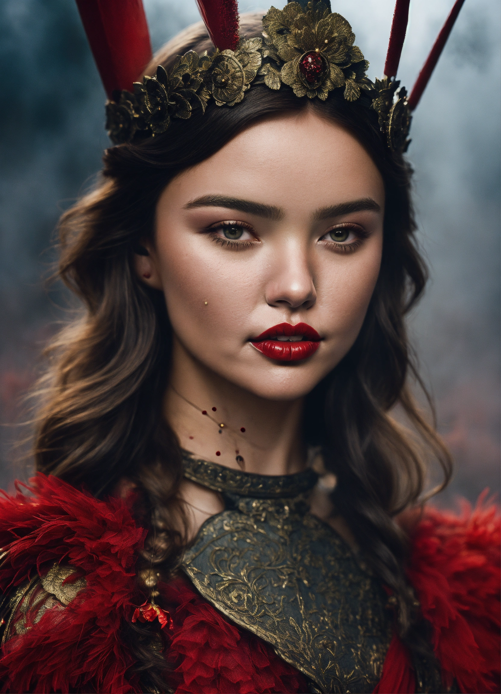 Lexica - A photo quality portrait of Miranda Kerr as a beautiful ...