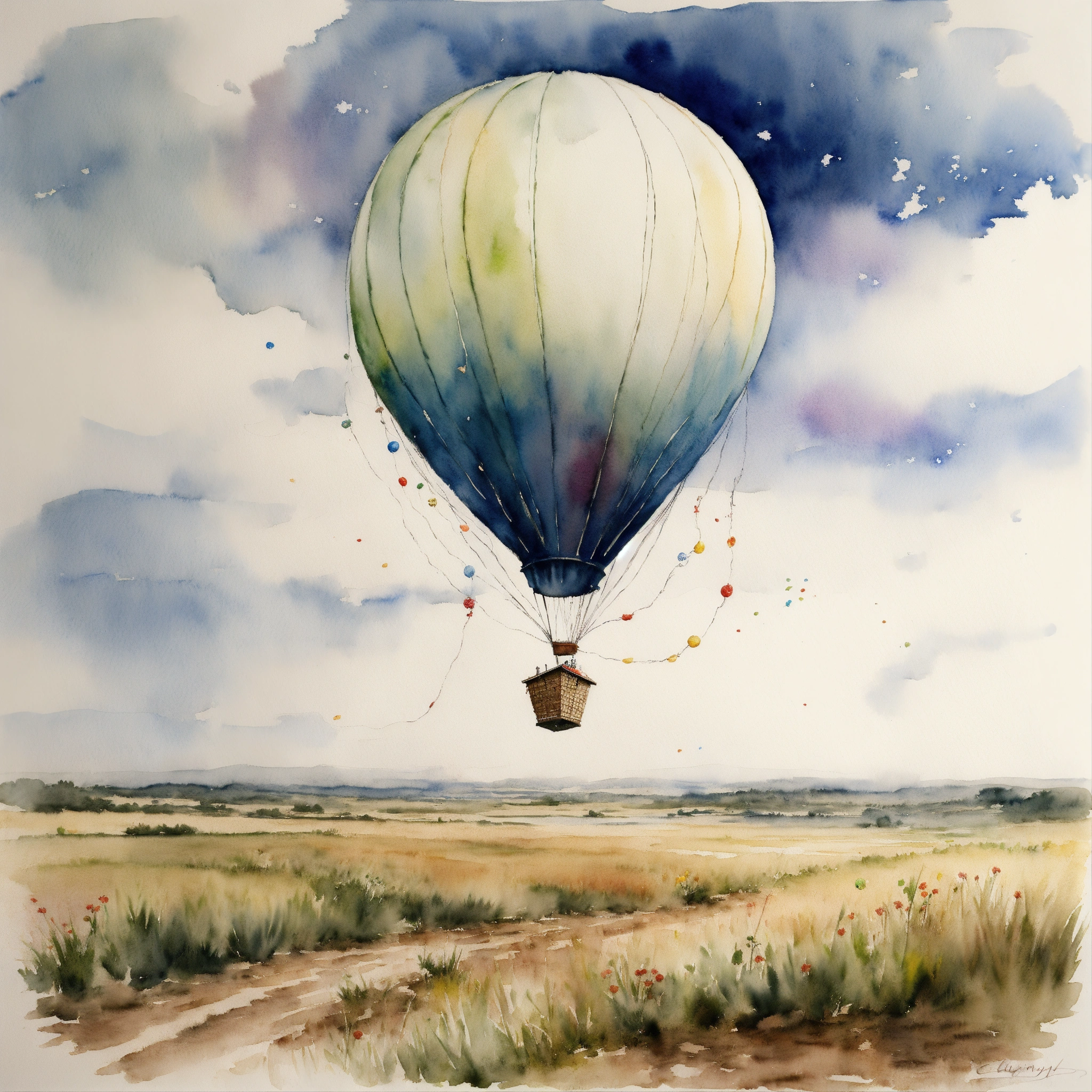 Lexica - White background, a balloon in a tornado, realism, sharp focus ...