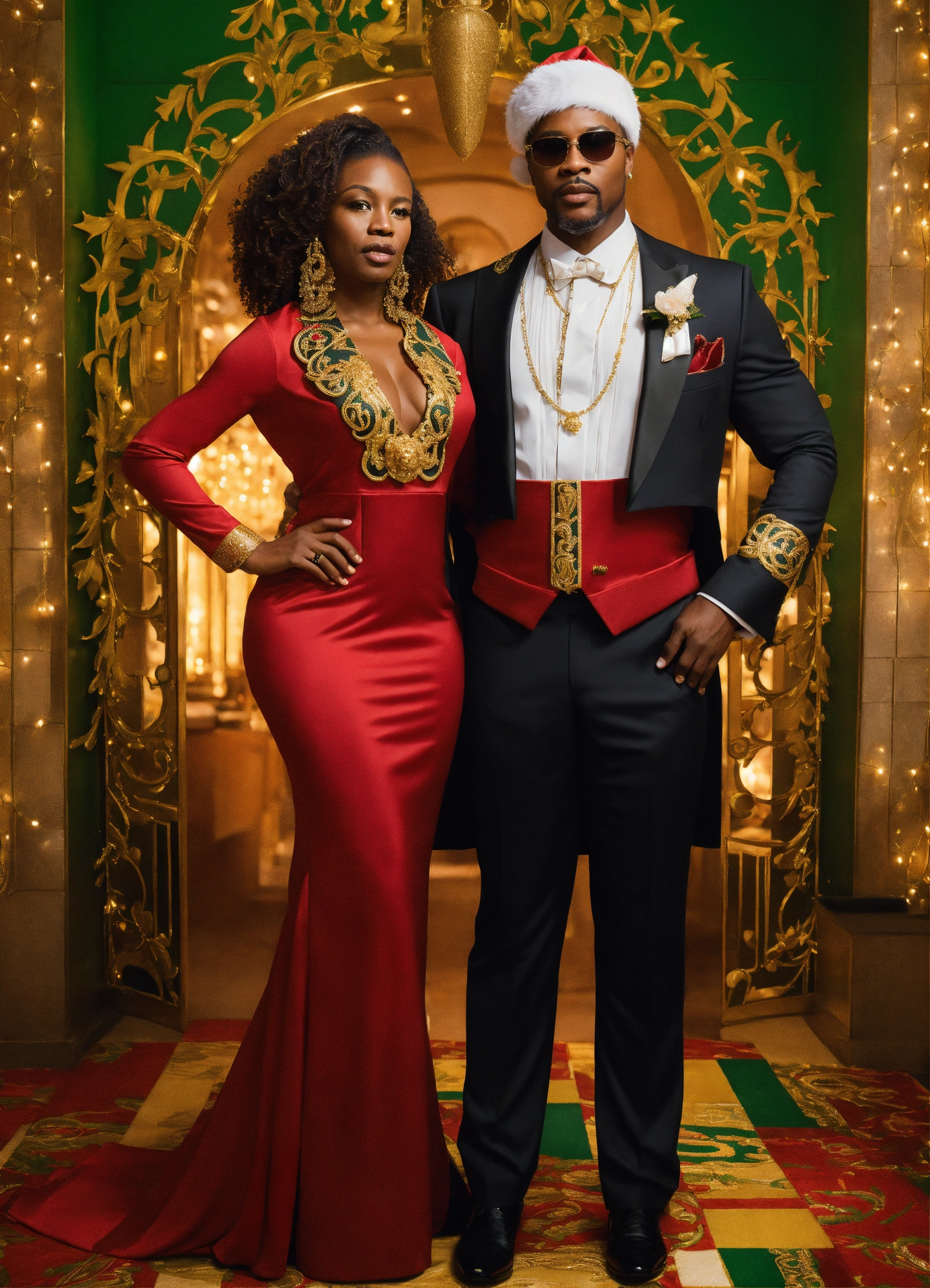 Lexica - A extremely beautiful modern African-American Mr. and Mrs ...