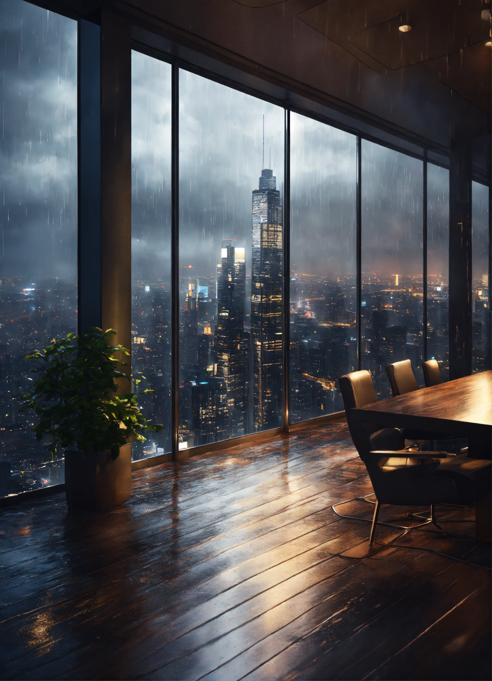 Lexica - Interior architectural rendering 8k, beautiful interior office ...