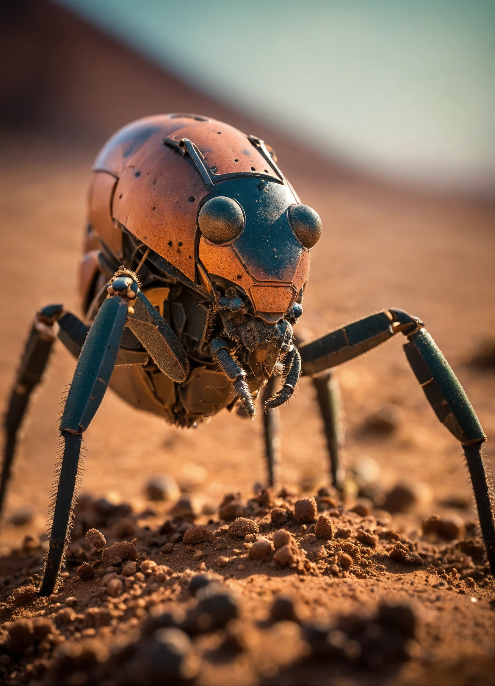 Lexica - Imagine a small, mouse-sized creature with a segmented, insect ...