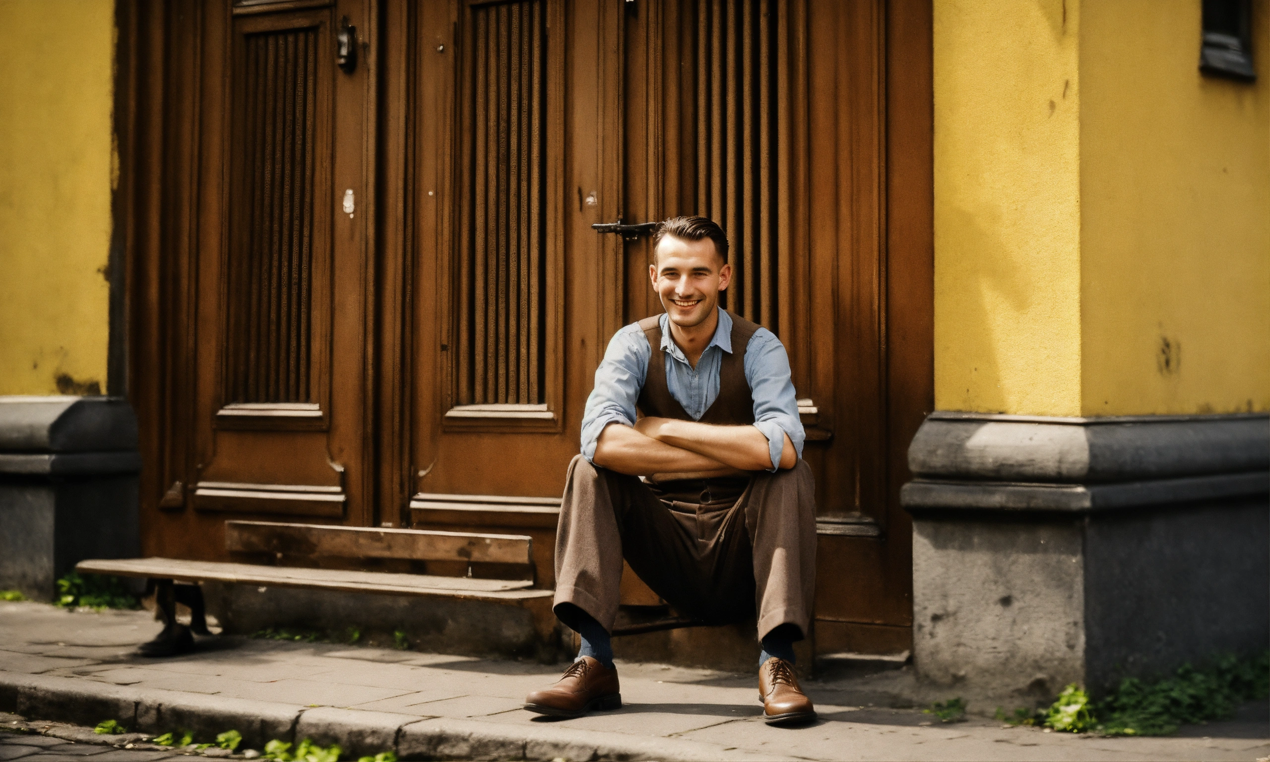 Lexica - Brutall poland brunette poor man age 30, 1920-1930 on streen ...