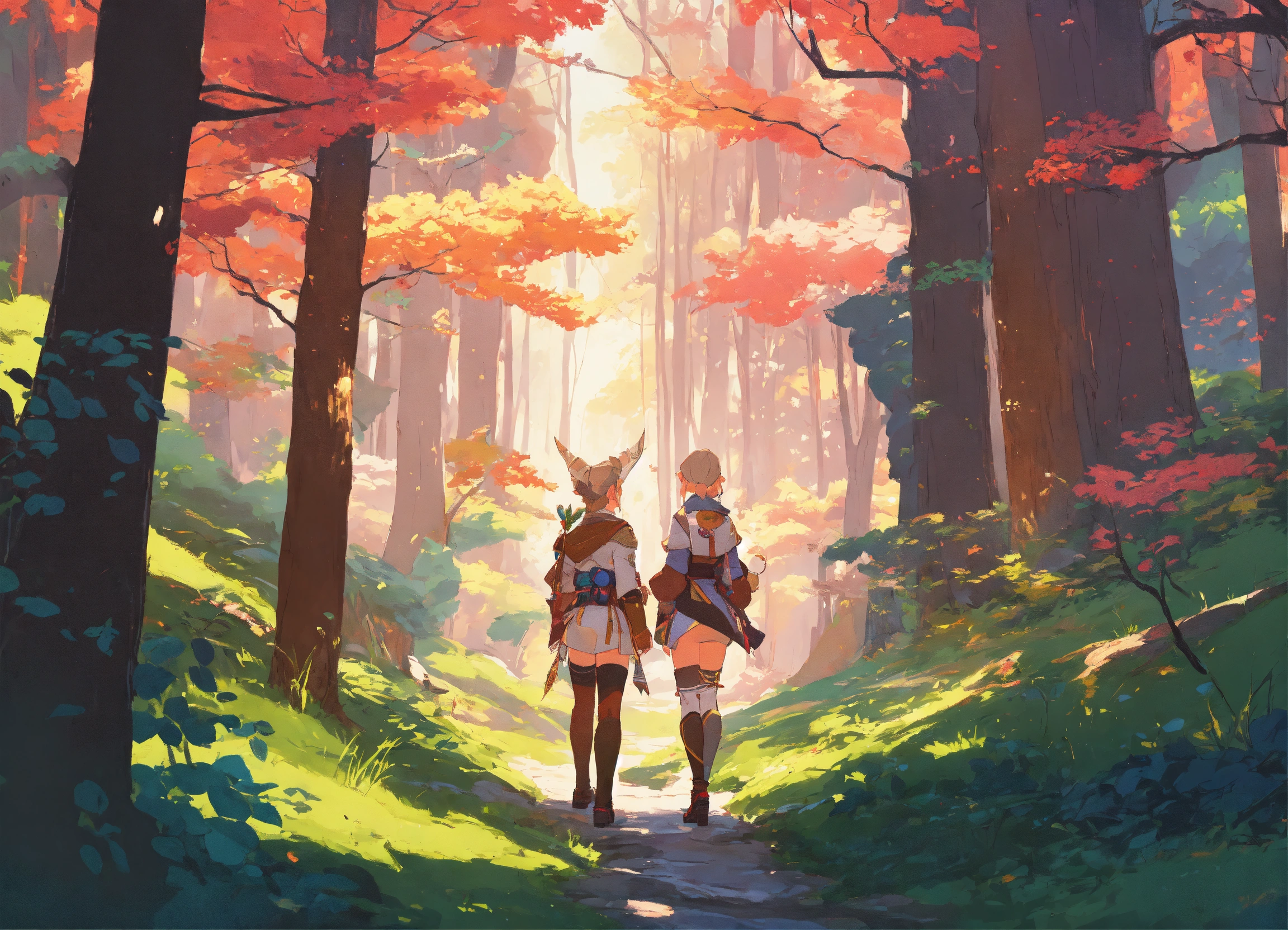 Lexica - Photo of a elf characters in a game, in the beautiful ...