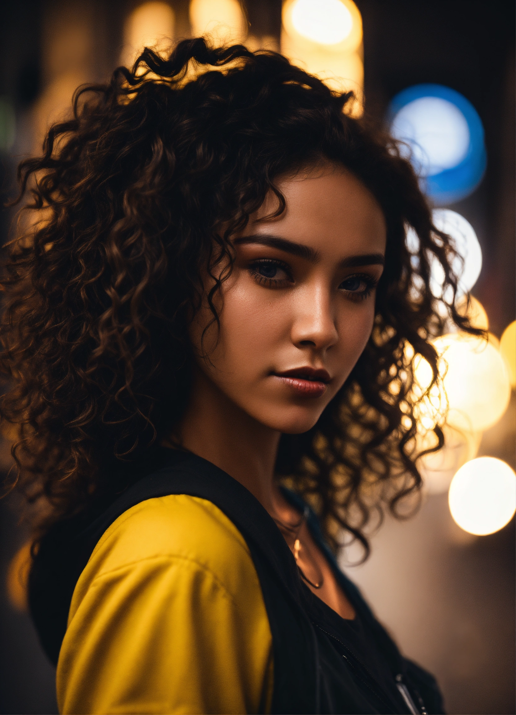 Lexica - Highly detailed portrait of tan skin Italian young girl 25 ...