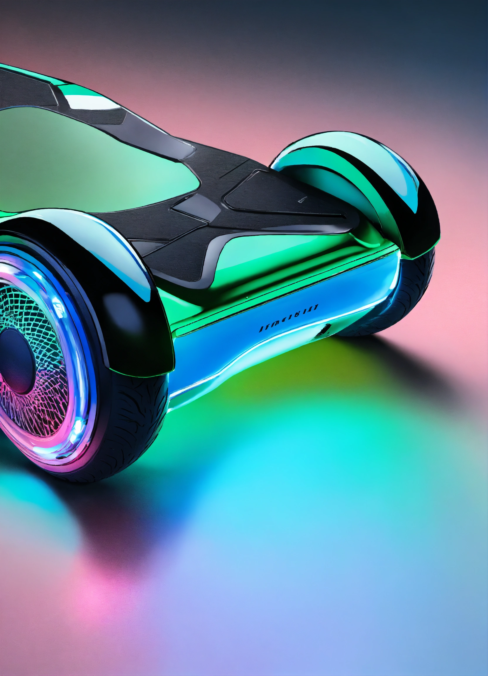Lexica - Hoverboard on plain background. the hoverboard need to ...