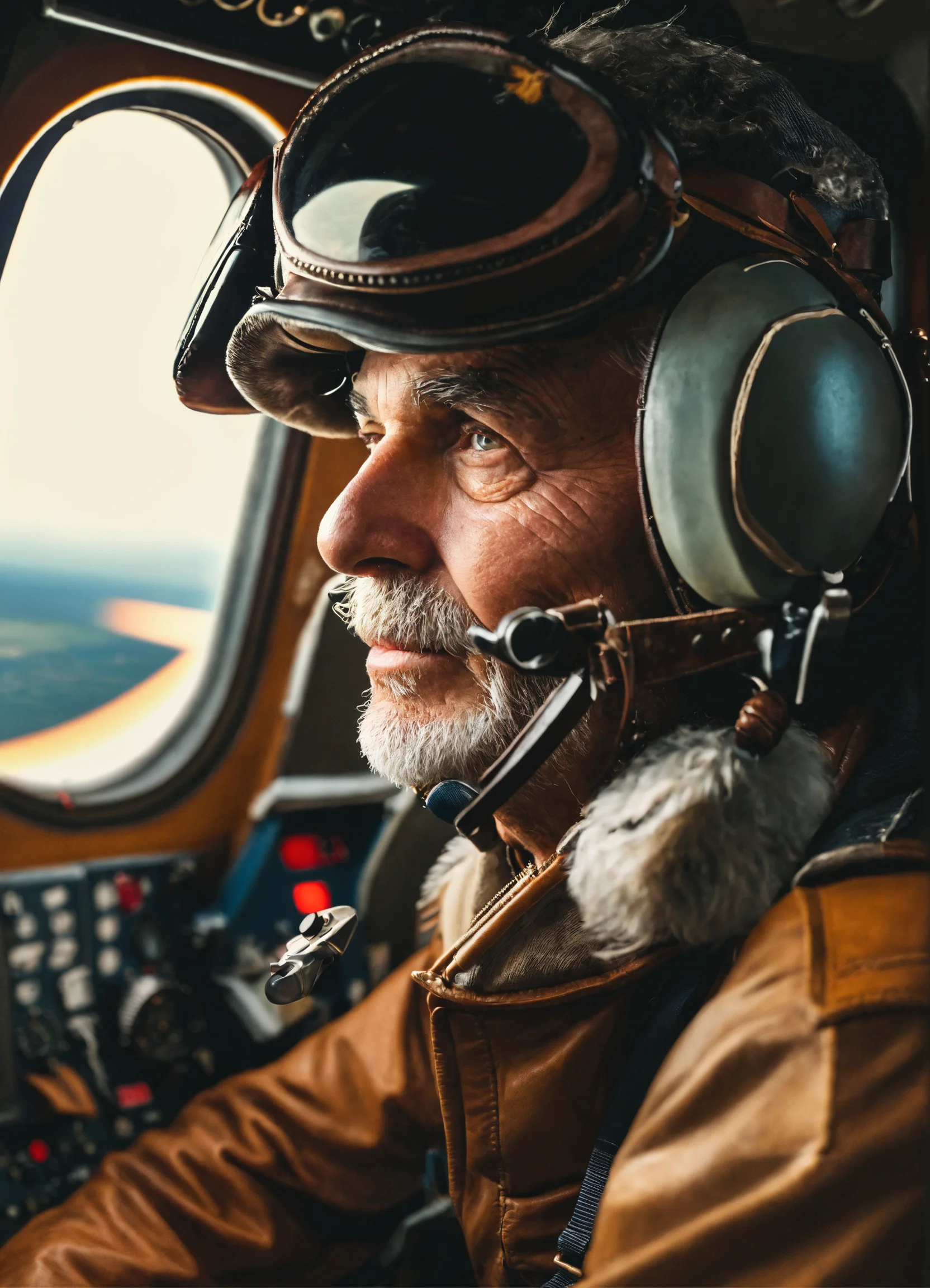Lexica - An old pilot in a modern plane