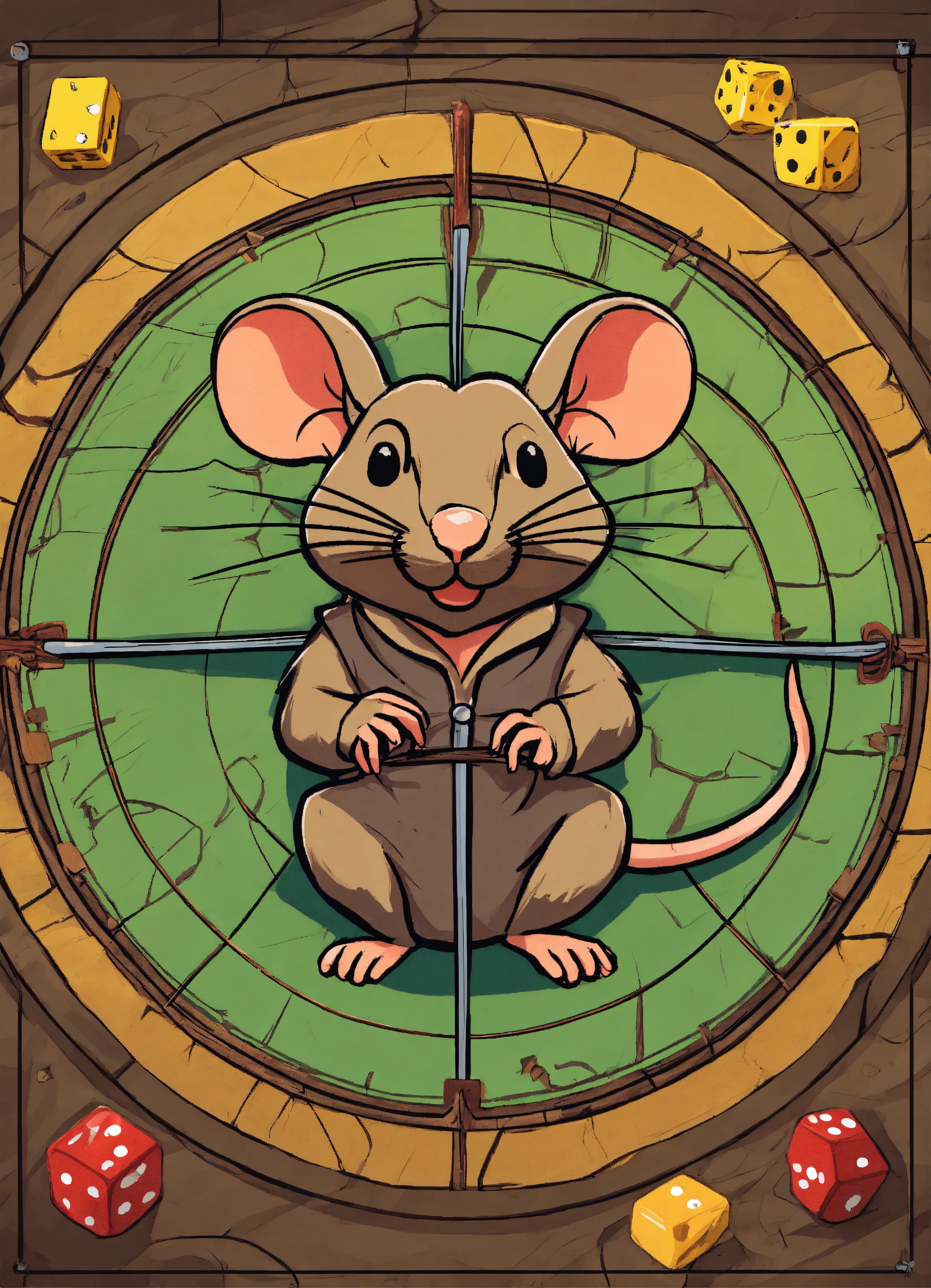 Lexica - Rat circle for board games