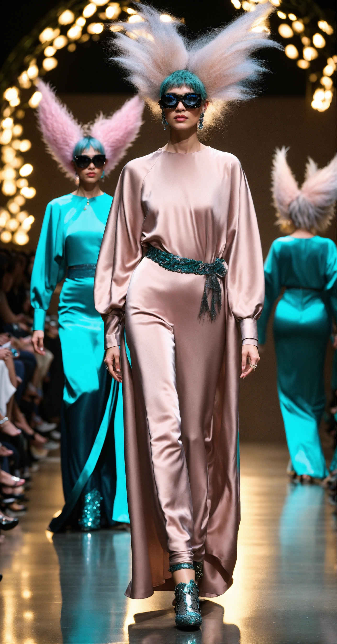 Lexica - 3d realistic photo of Androgynous trolls and ogres walking ...