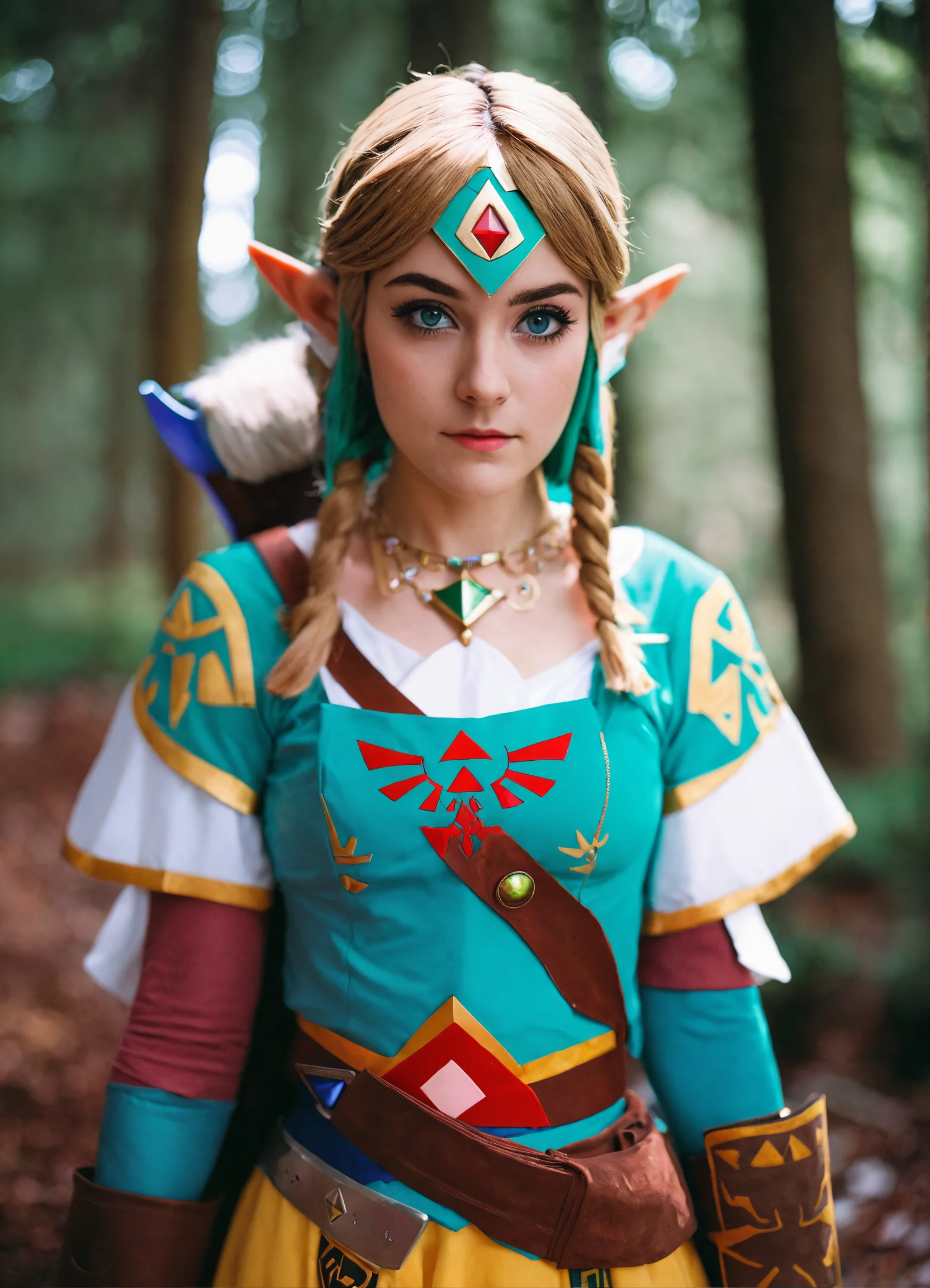 Lexica - Photo of Zelda cosplay, 8k, shot on Portra 400