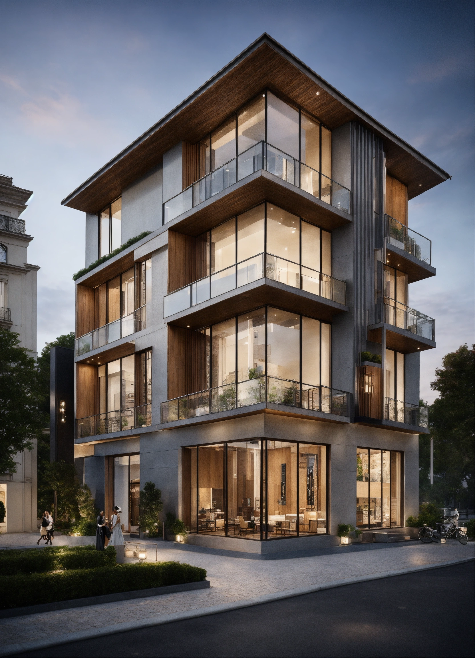 Lexica - Drawing inspiration from European style, this three-level ...