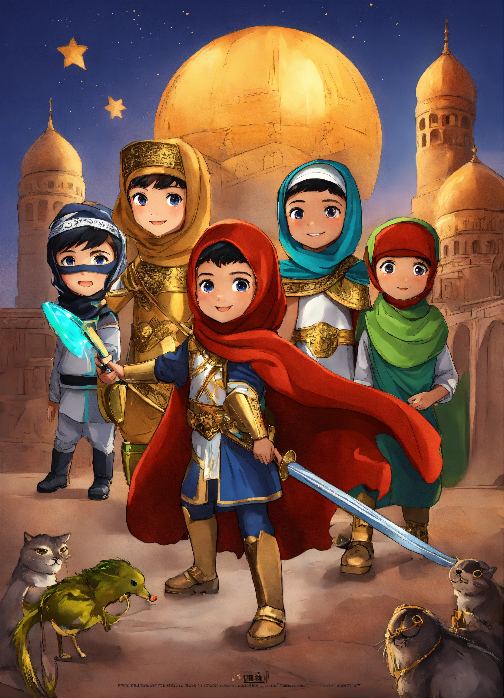 Lexica - Heroes moslem kids