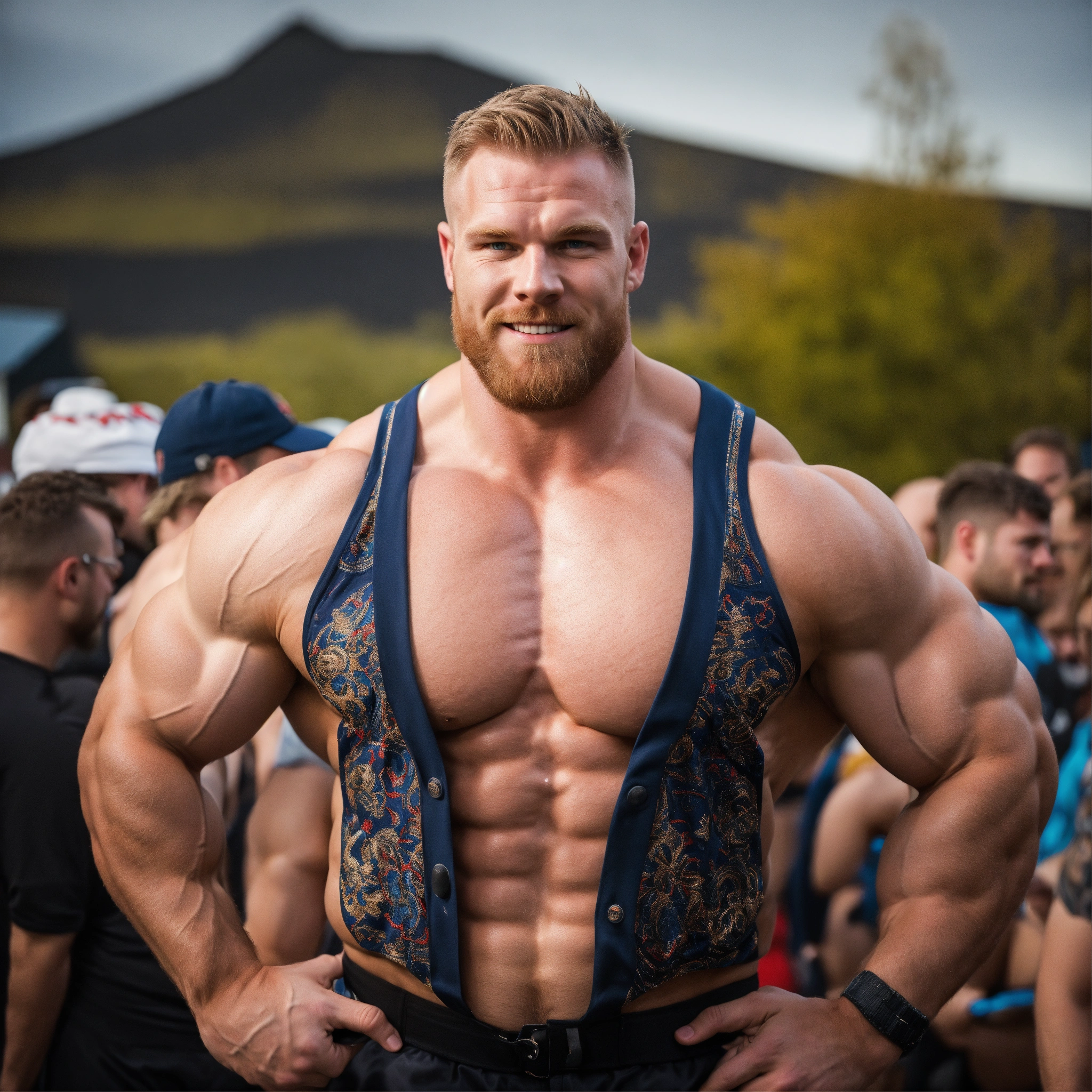 Lexica - 30-year-old Icelandic man with big muscles, big bodybuilder ...