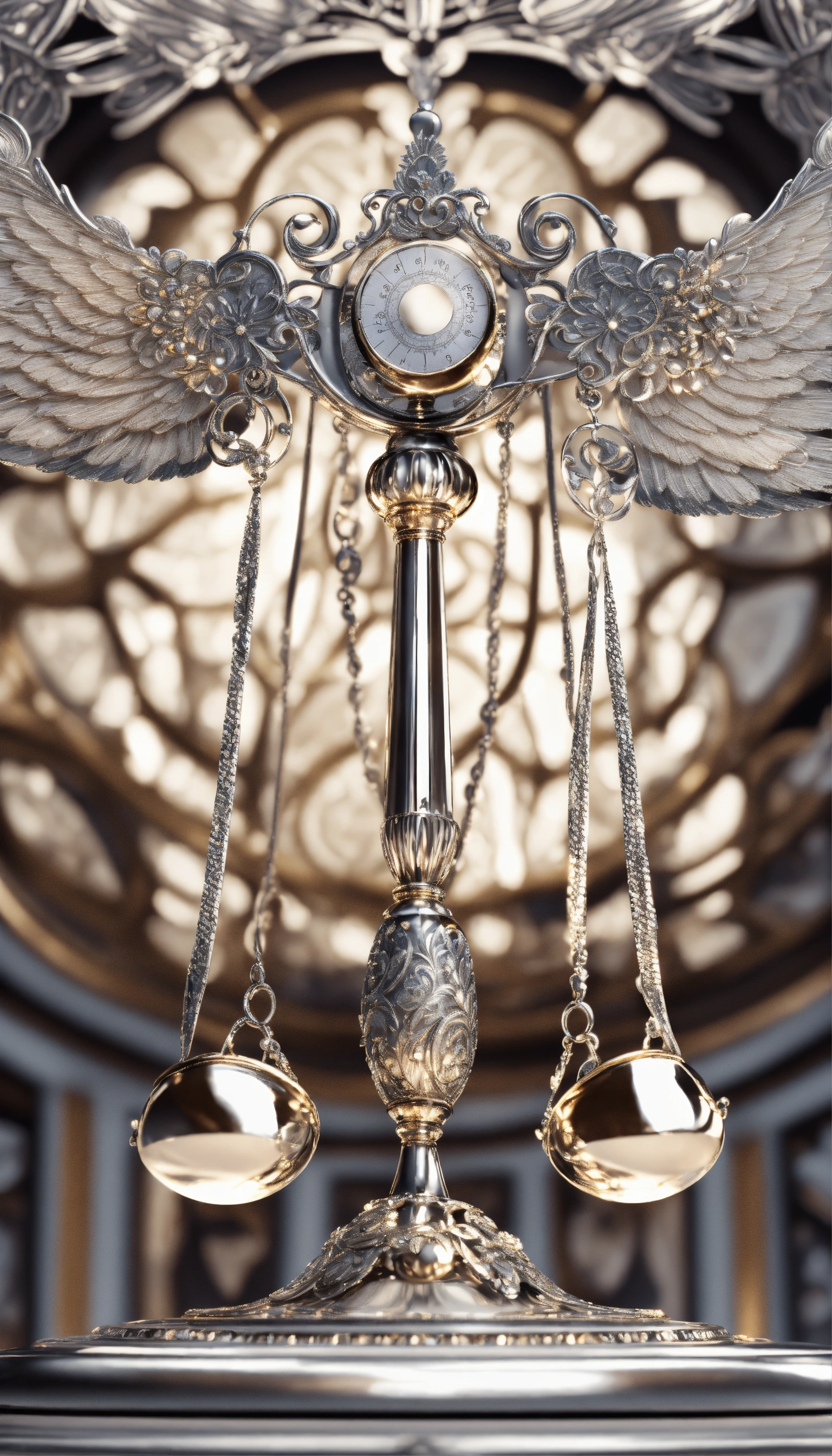 Lexica - Beautiful and perfect silver balance scale, detailed, digital ...